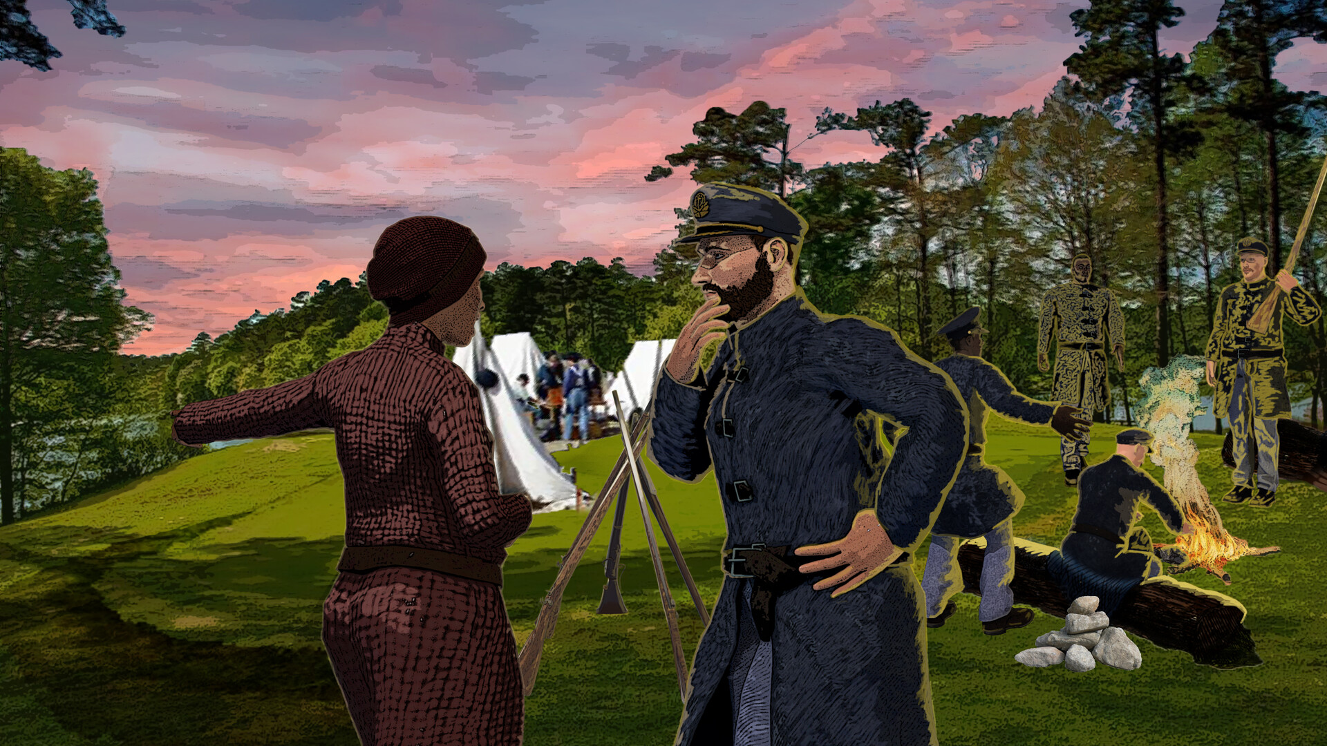 Dawn Davidson - Harriet Tubman Combahee River Raids 2D Project part 1