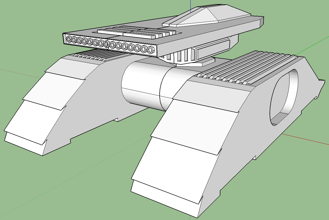 ArtStation - Custom hover tank