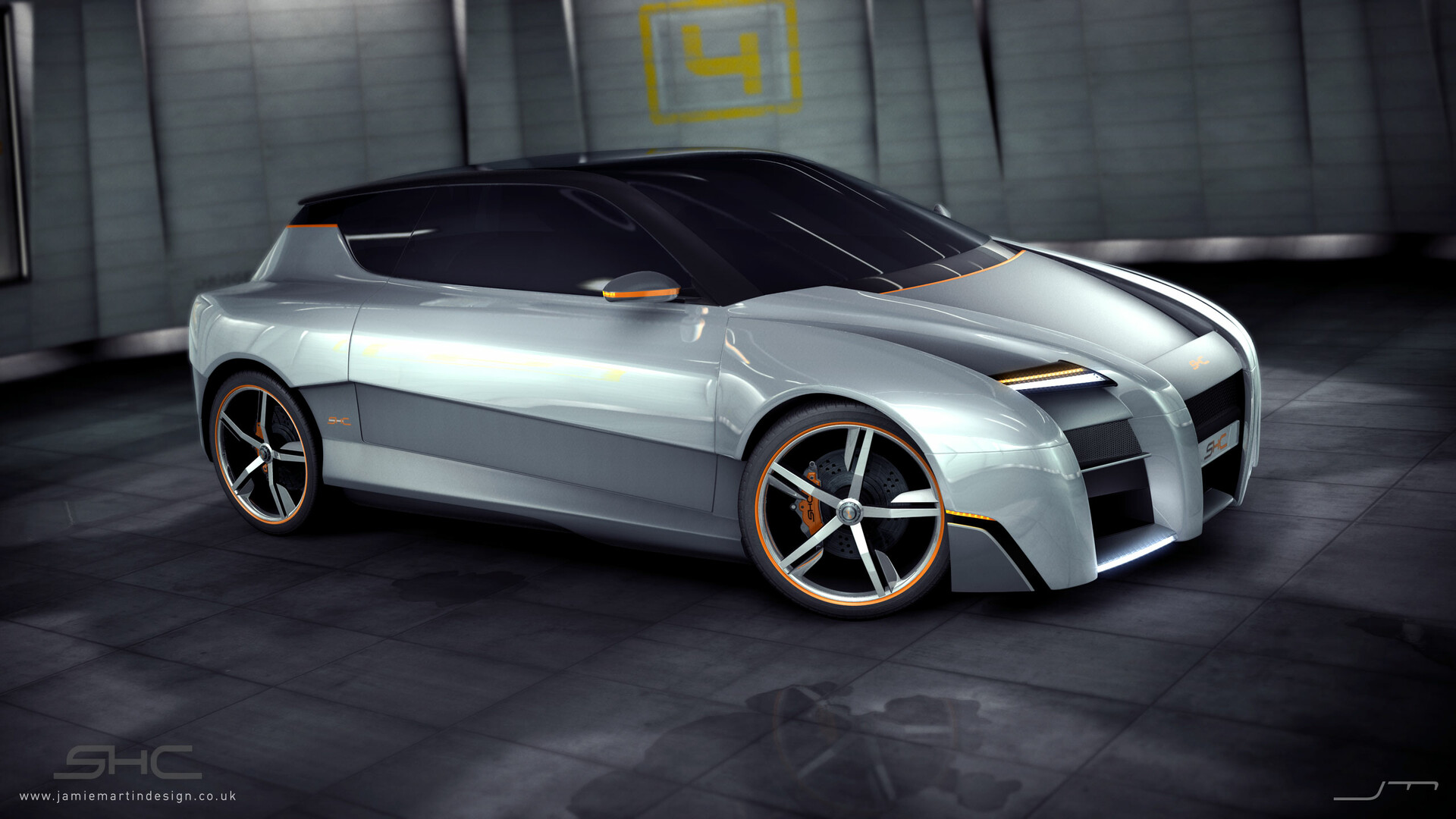 Jamie Martin - SHC - concept car 'Devolution'