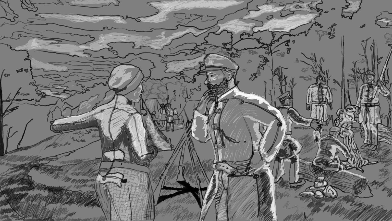 Dawn Davidson - Harriet Tubman Combahee River Raids 2D Project part 1