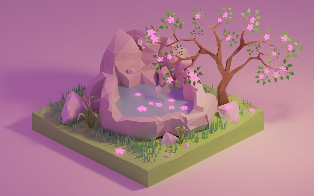 ArtStation - Neon Spring