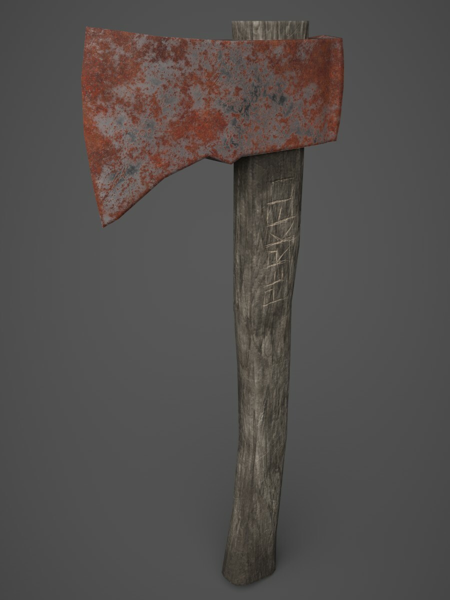 ArtStation - Rusty Hatchet "Perkele"