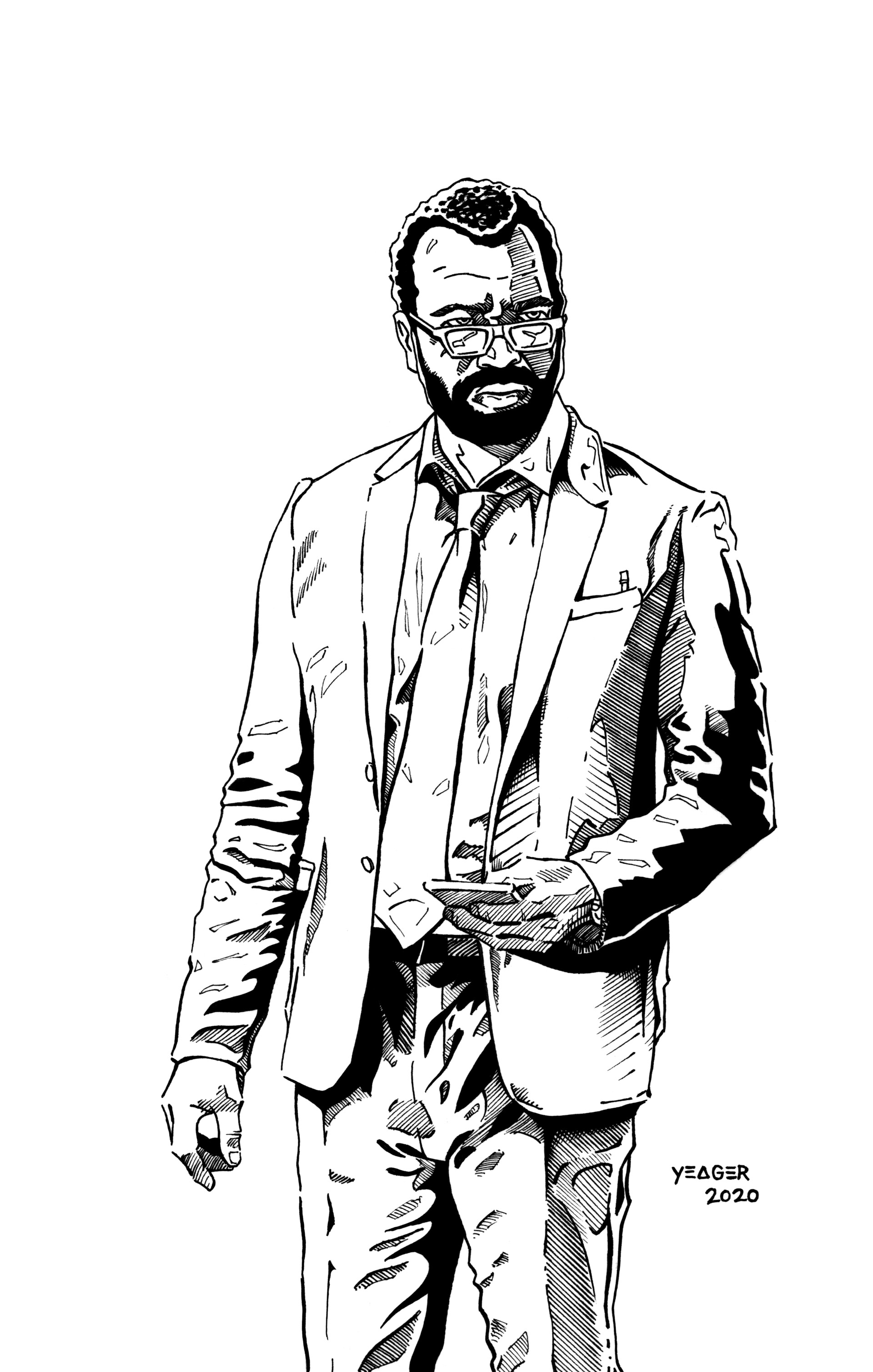 Drew Yeager - Westworld - Bernard Lowe