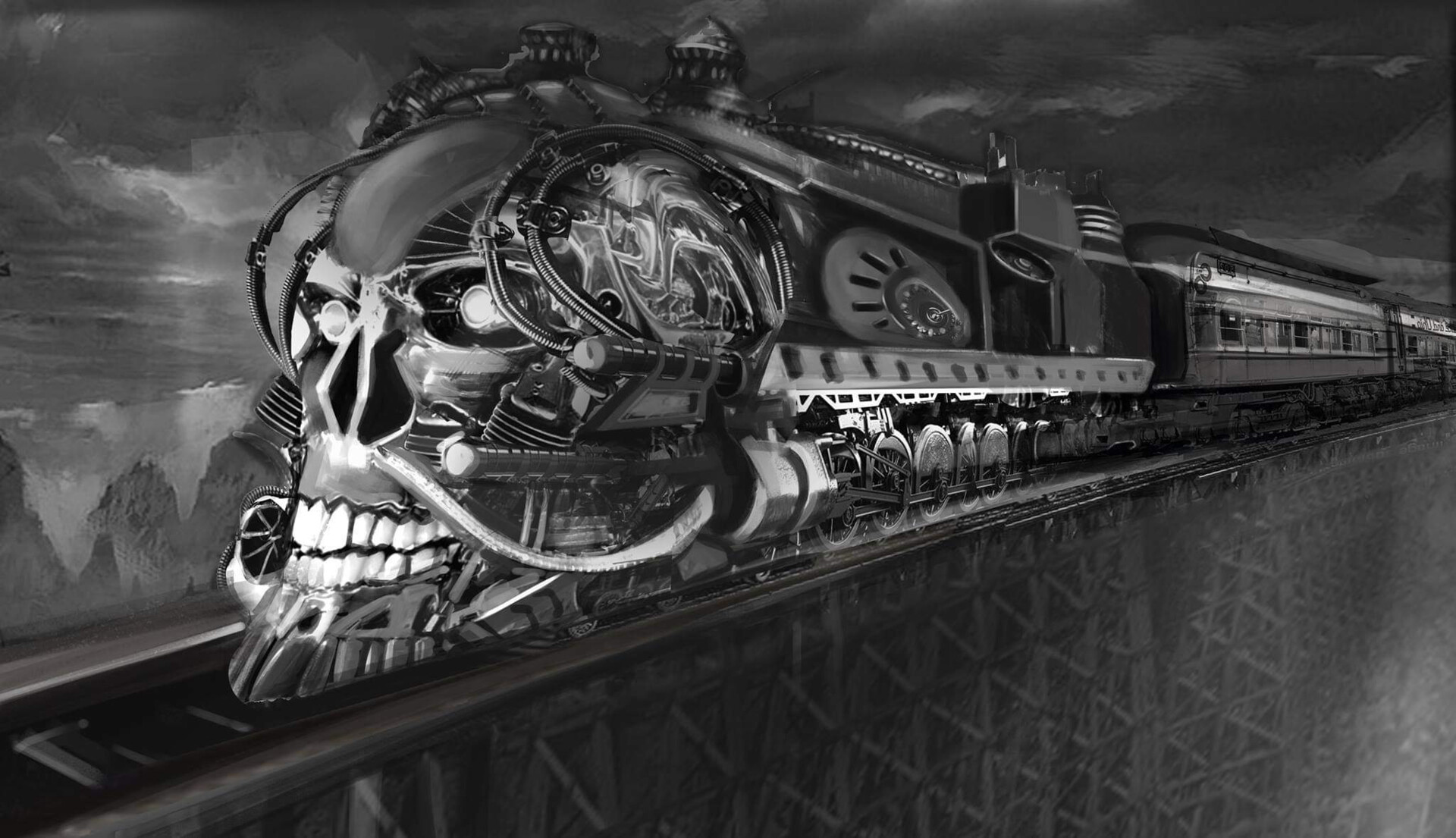 ArtStation - The train