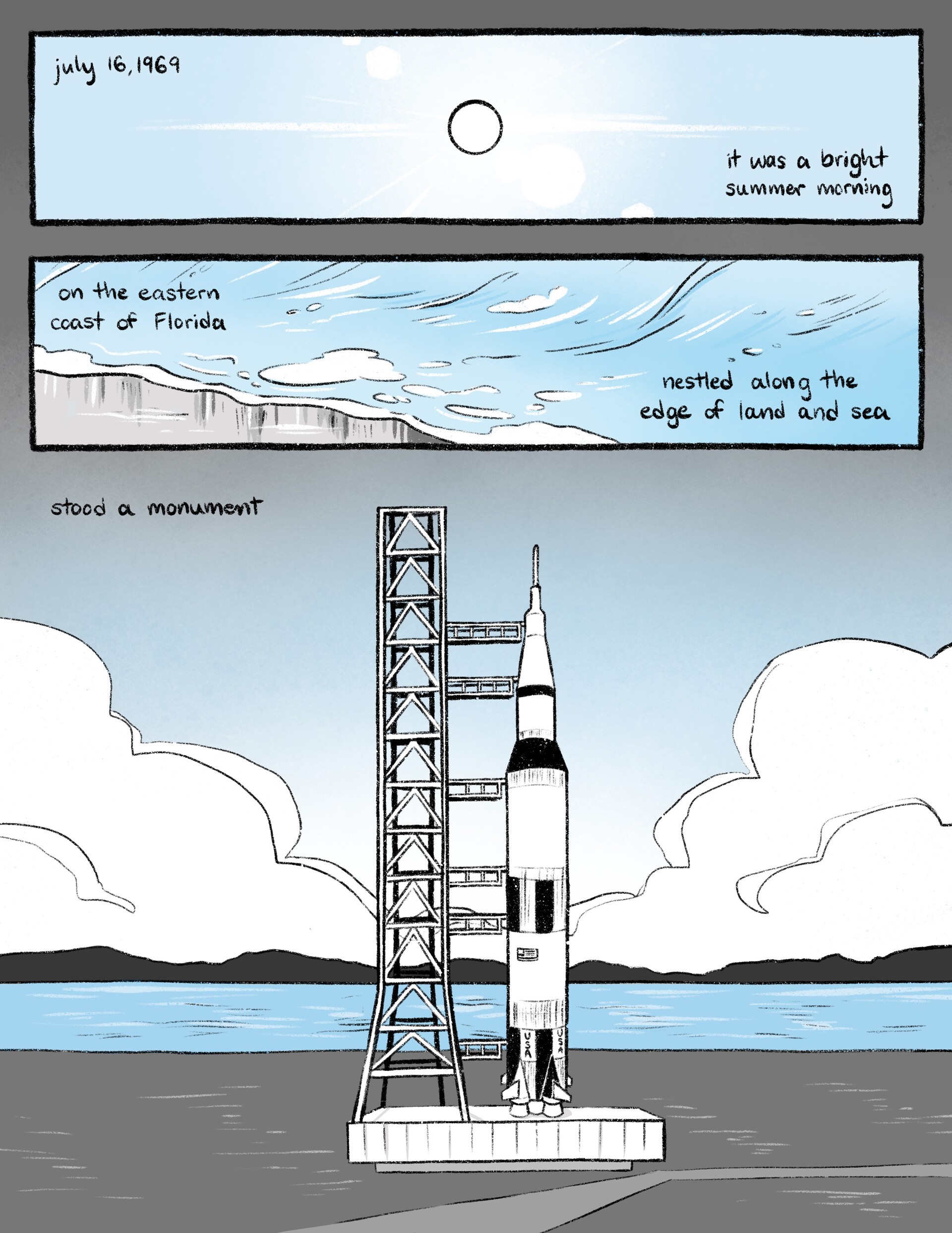 ArtStation - Apollo 11 Comic