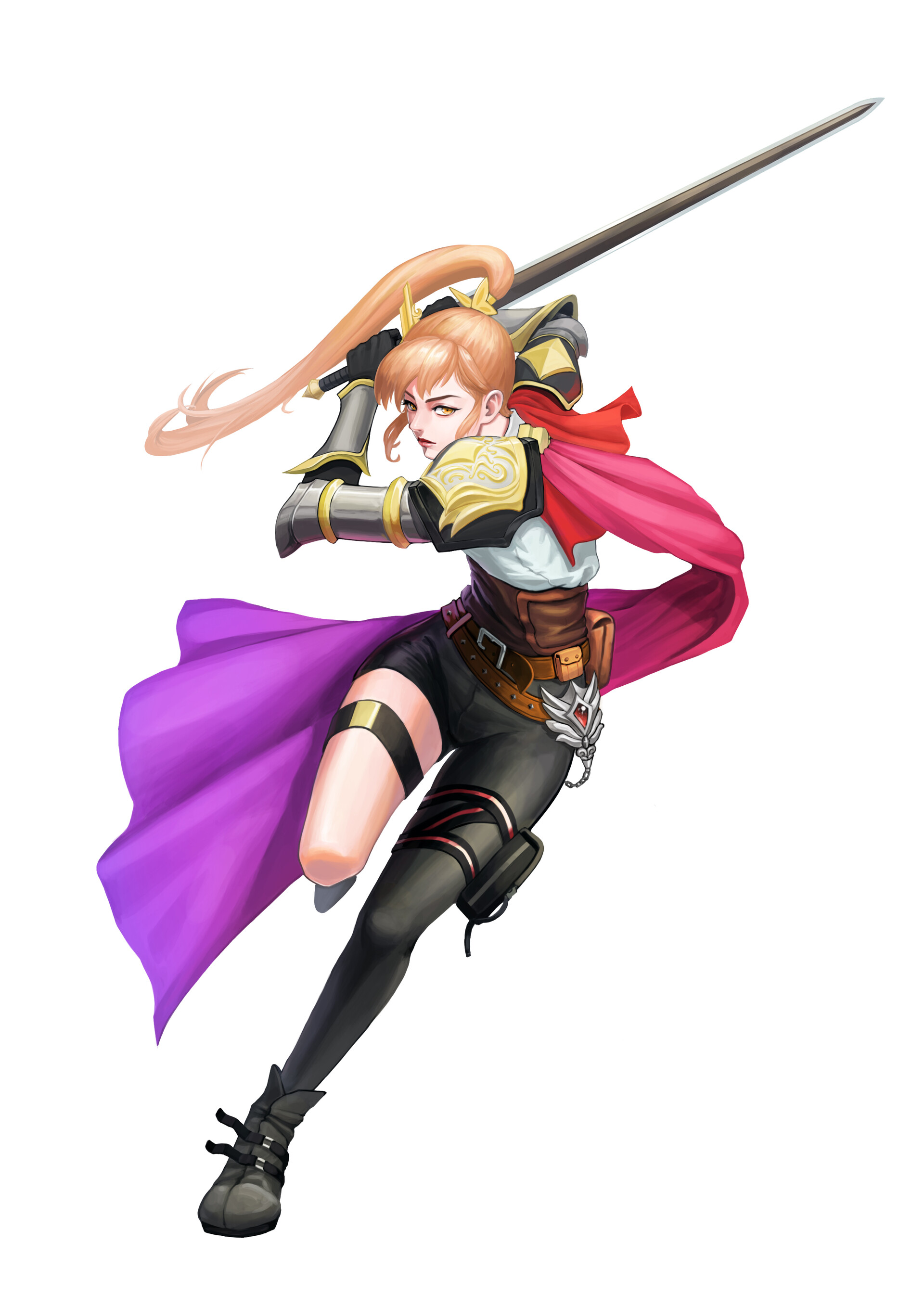 ArtStation - Female Character_Knight