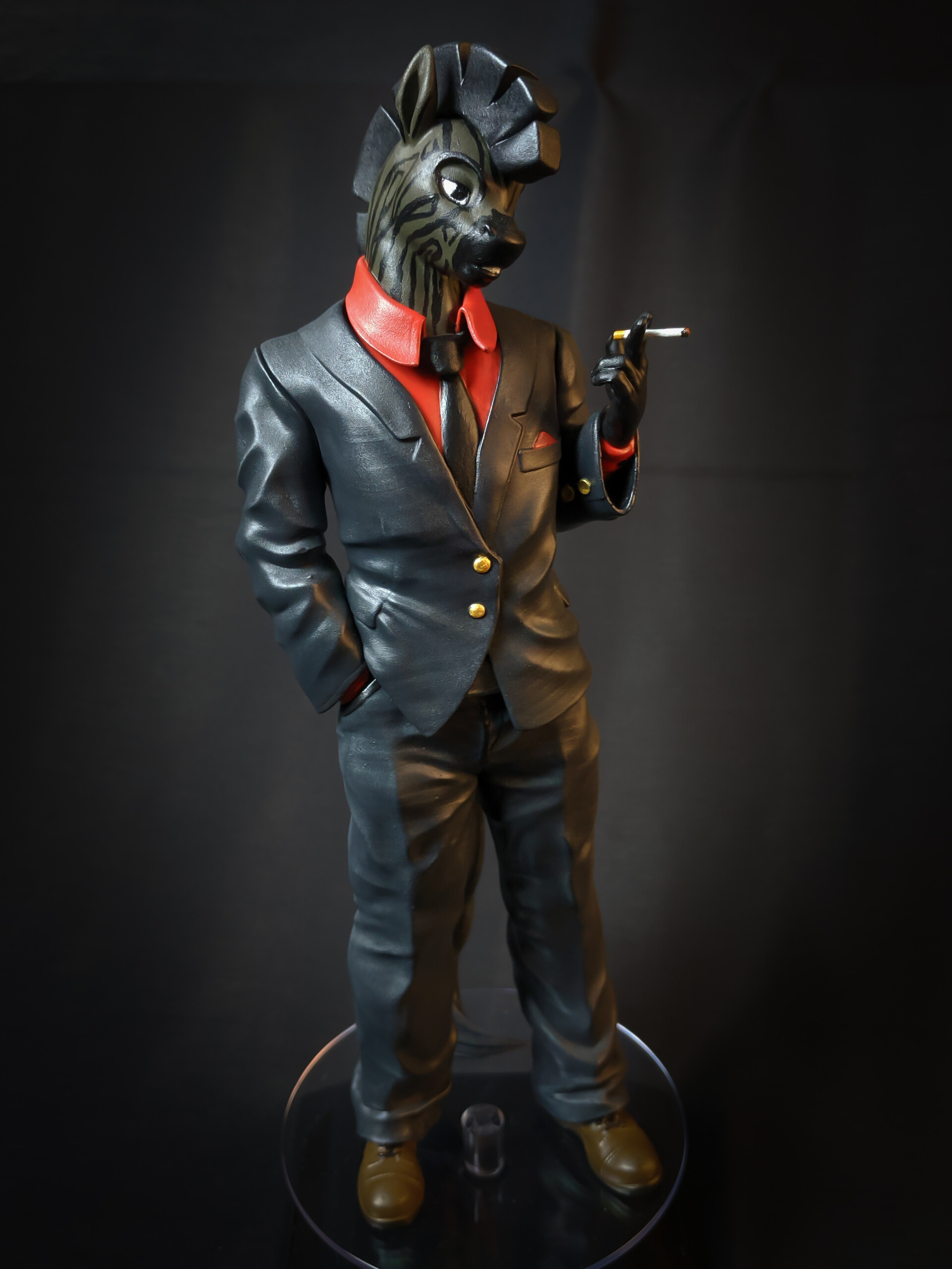 ArtStation - Anthro Zebra Print