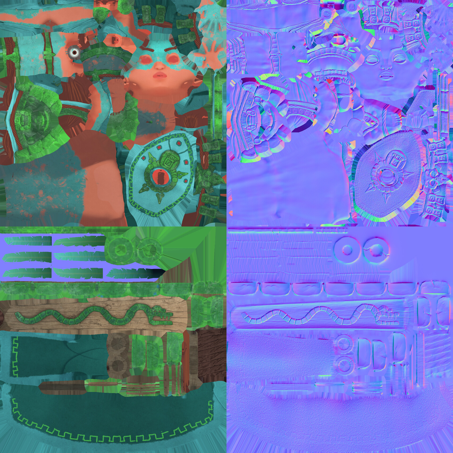 Israel Yépez - Mayan warrior