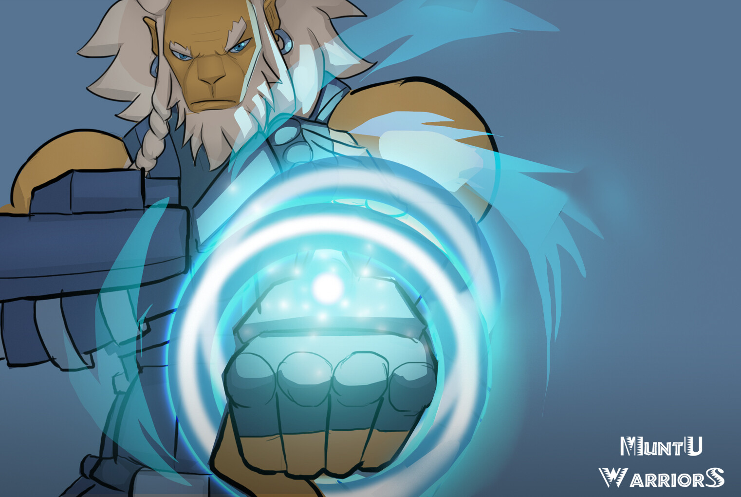 ArtStation - Muntu Warriors: Simba Illustration #2