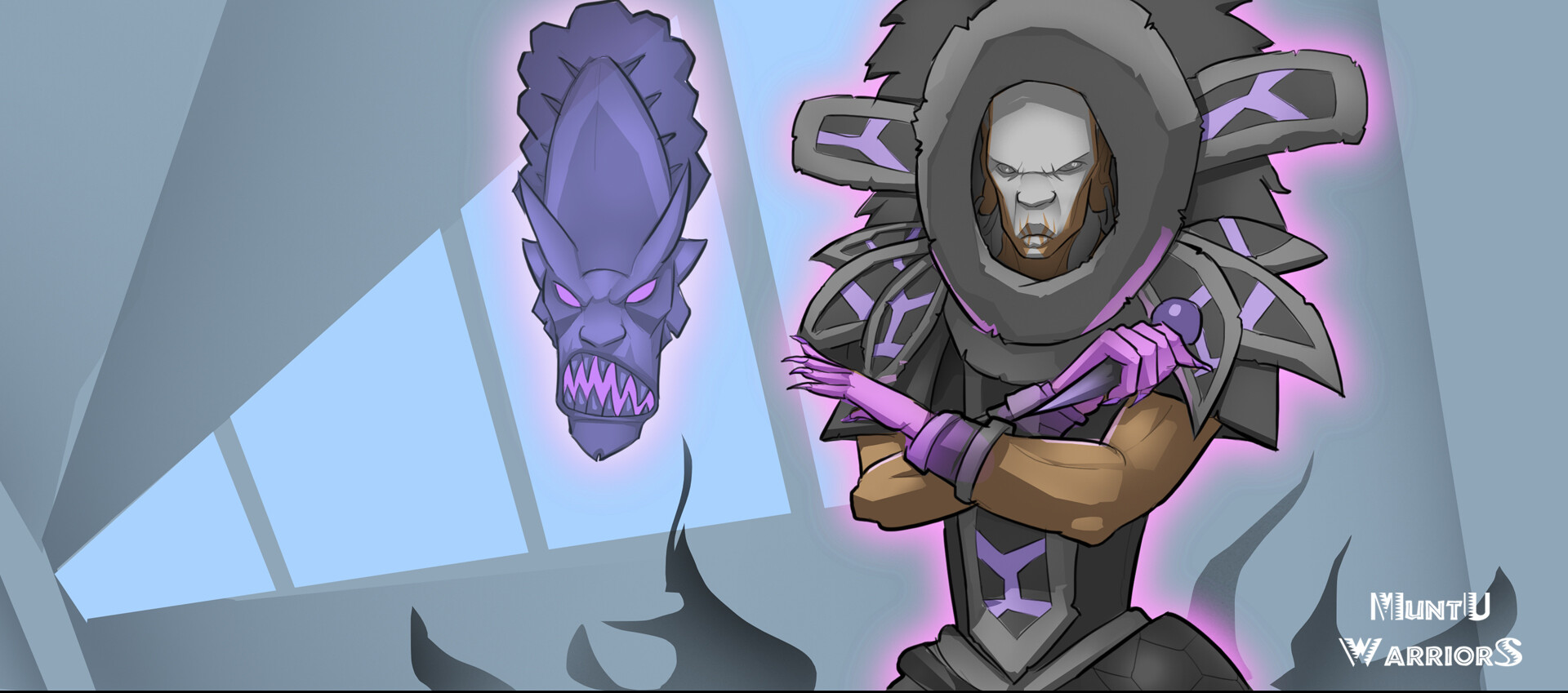 ArtStation - Muntu Warriors: Ukuwala Illustration #1