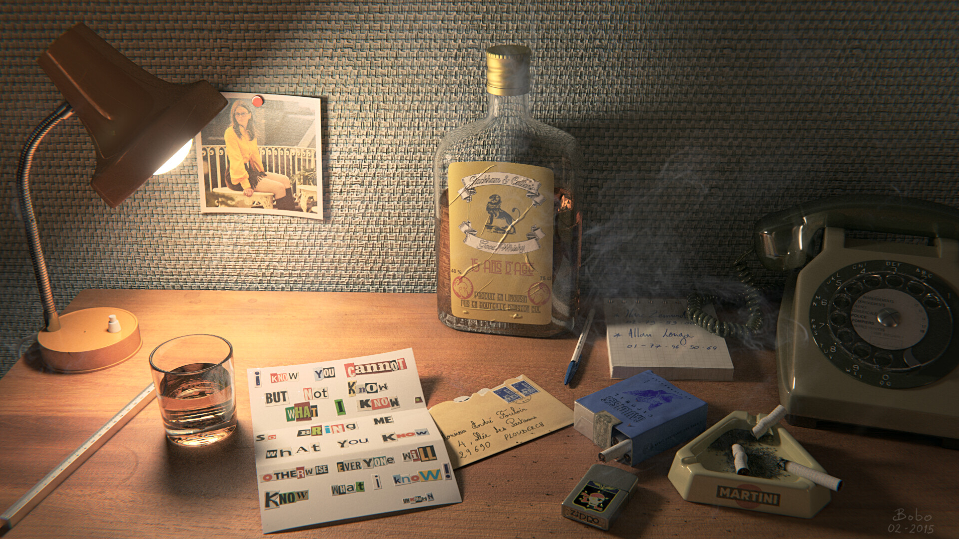 ArtStation - The ransom letter