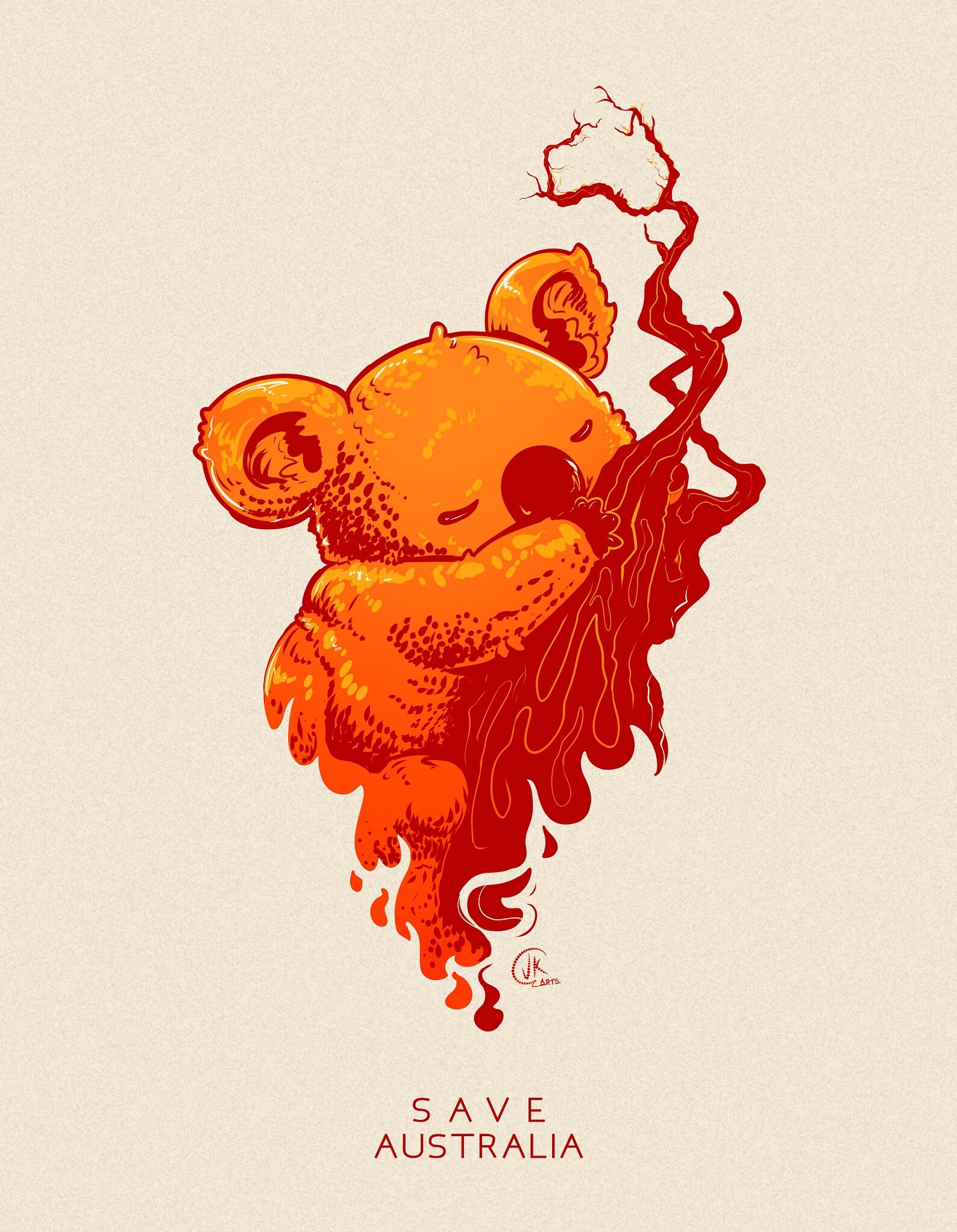 ArtStation - SAVE AUSTRALIA