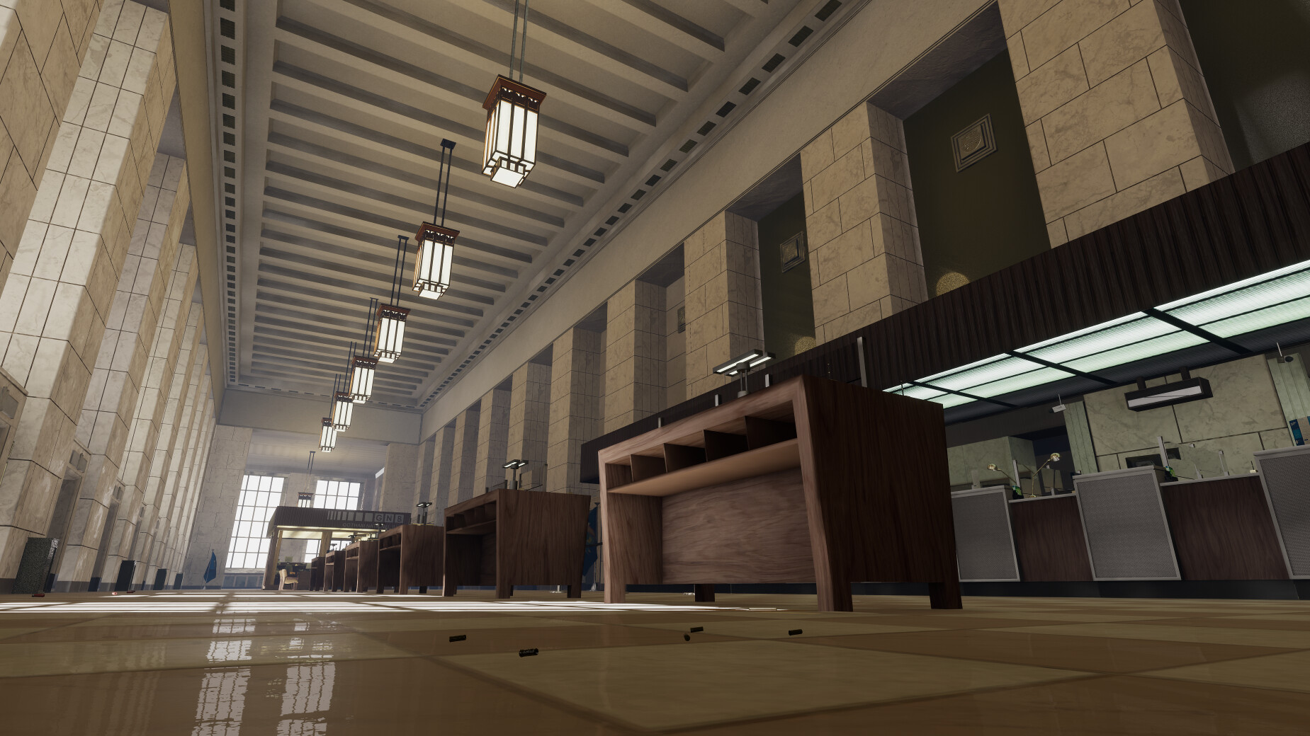 Callum Clark - Gotham National Bank - The Dark Knight (WIP)