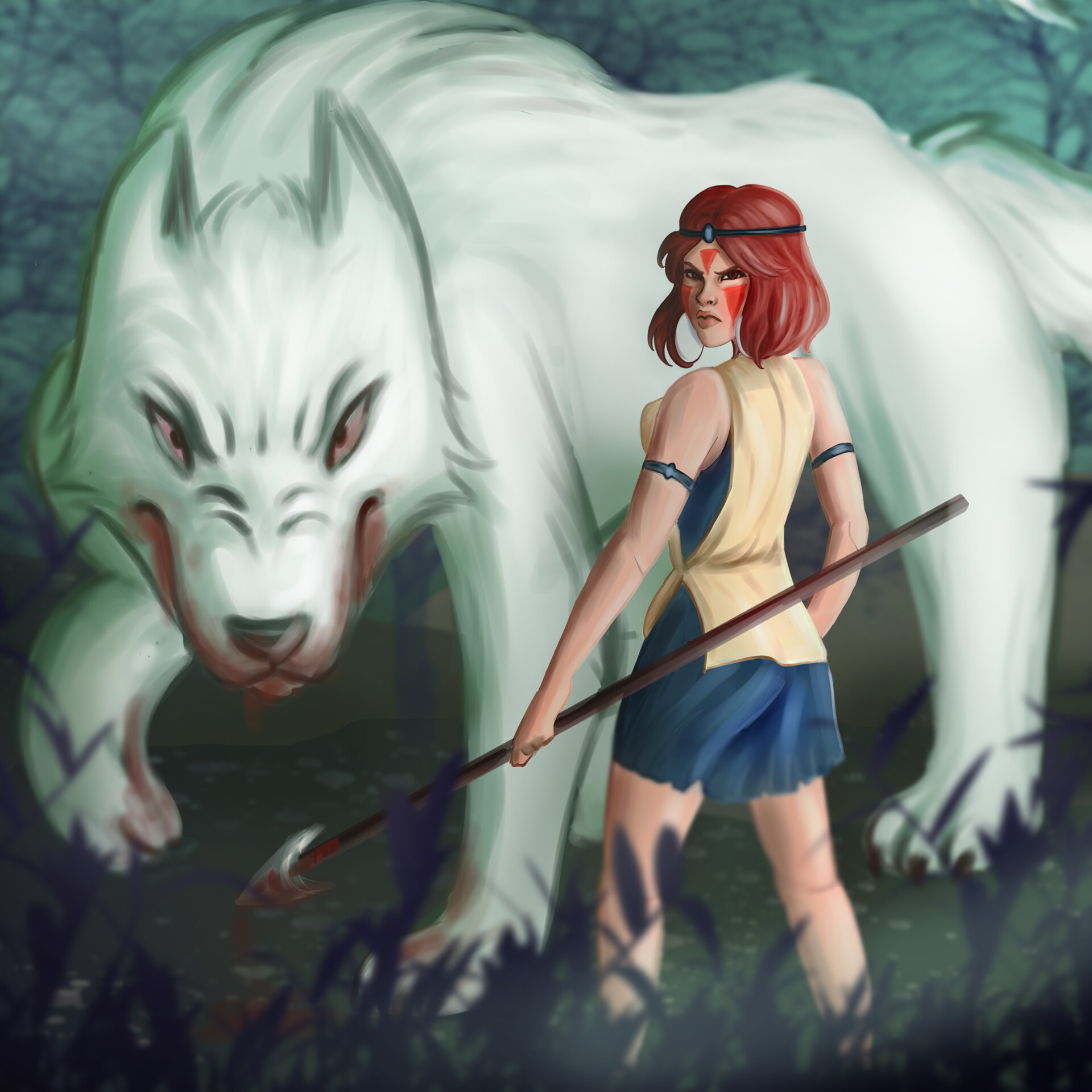 ArtStation - Protector of the Forest