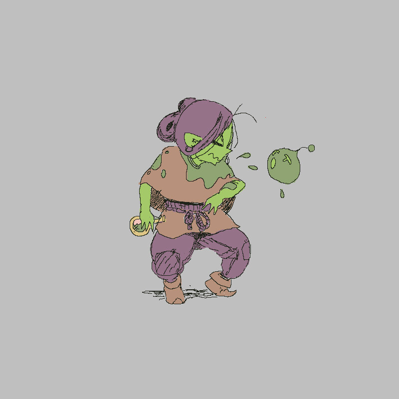 ArtStation - Adventurer Mural Monday Sprint 5 Goblin