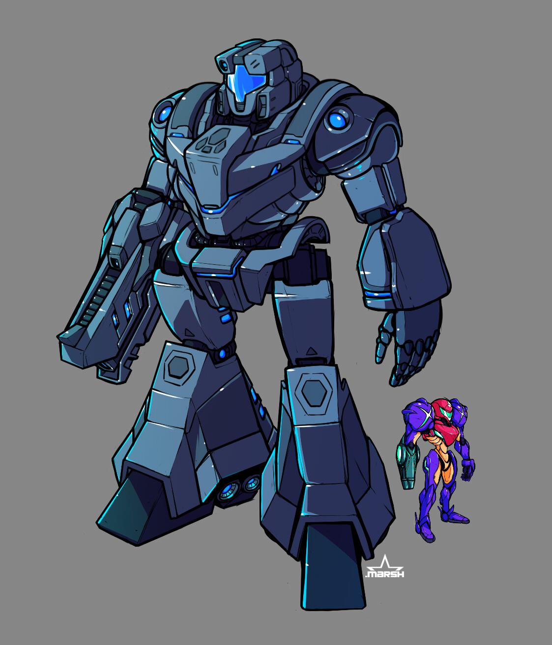 ArtStation - Metroid redesign series - 7