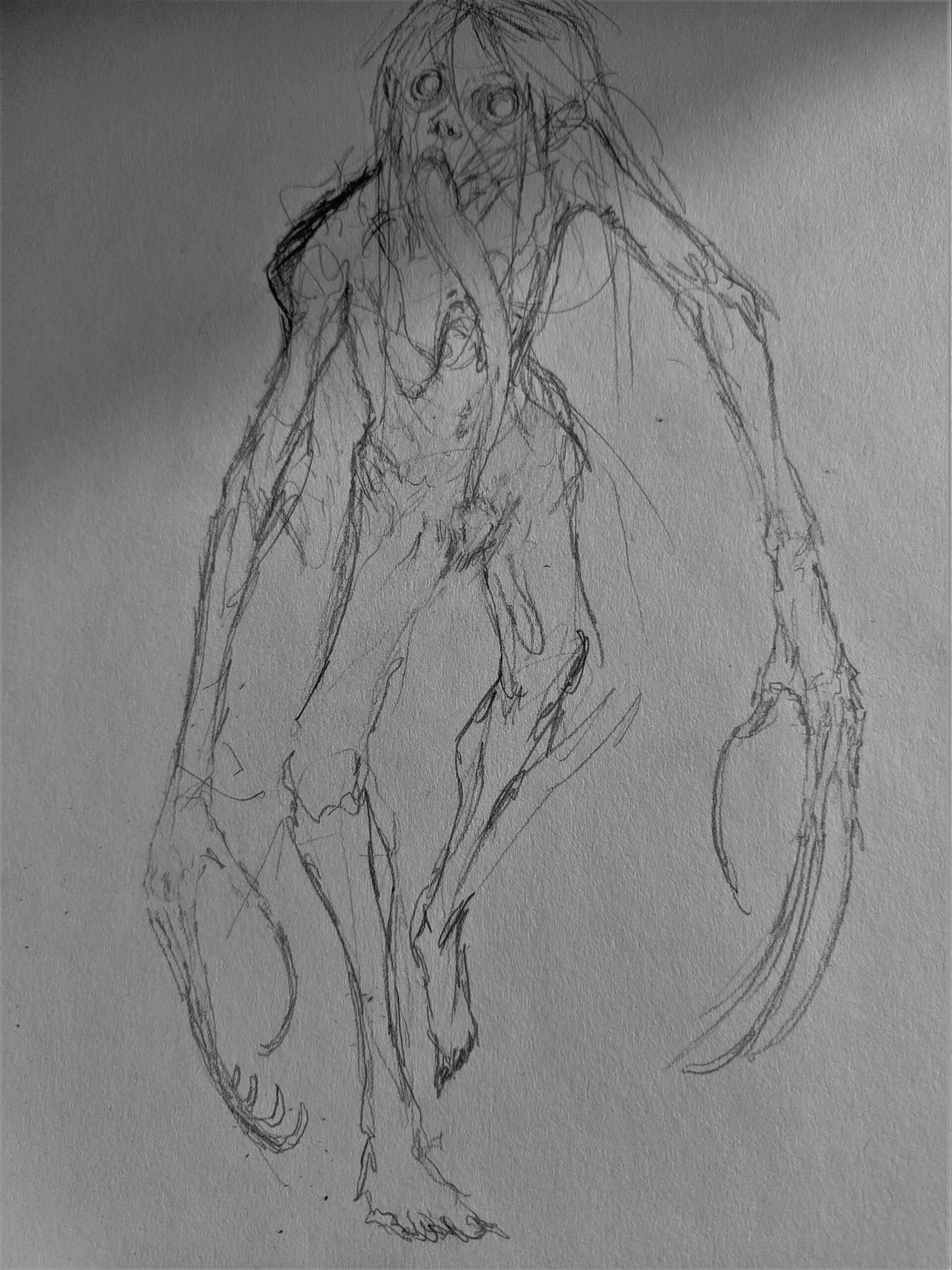 ArtStation - Creepy Lady