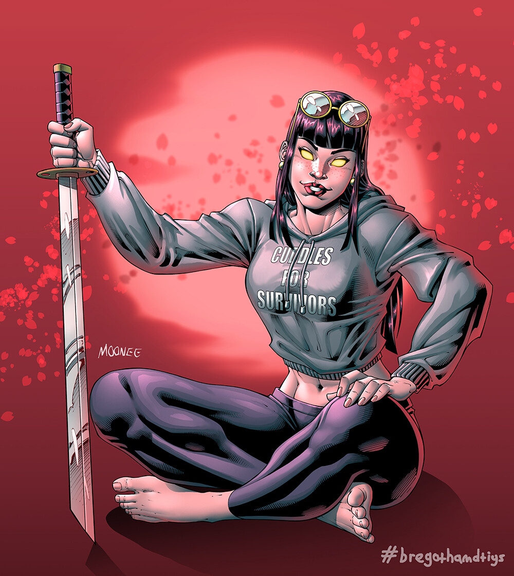 ArtStation - 'Draw This In Your Style' take on Bre Gotham's OC