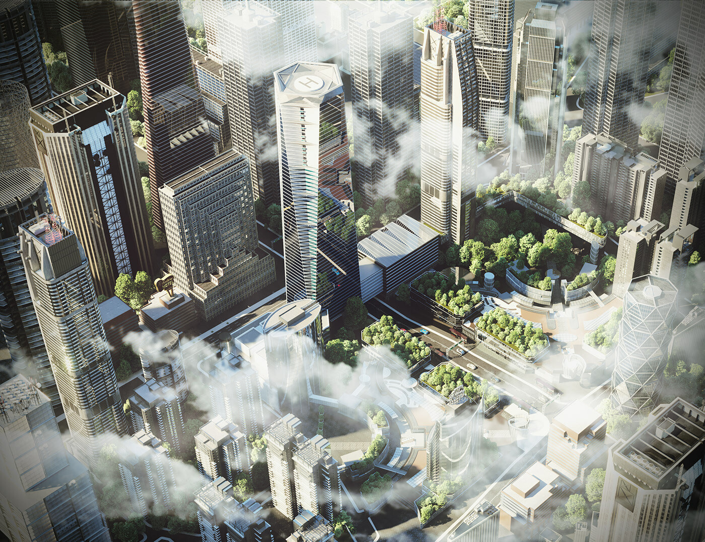 ArtStation - Galaxy Towers