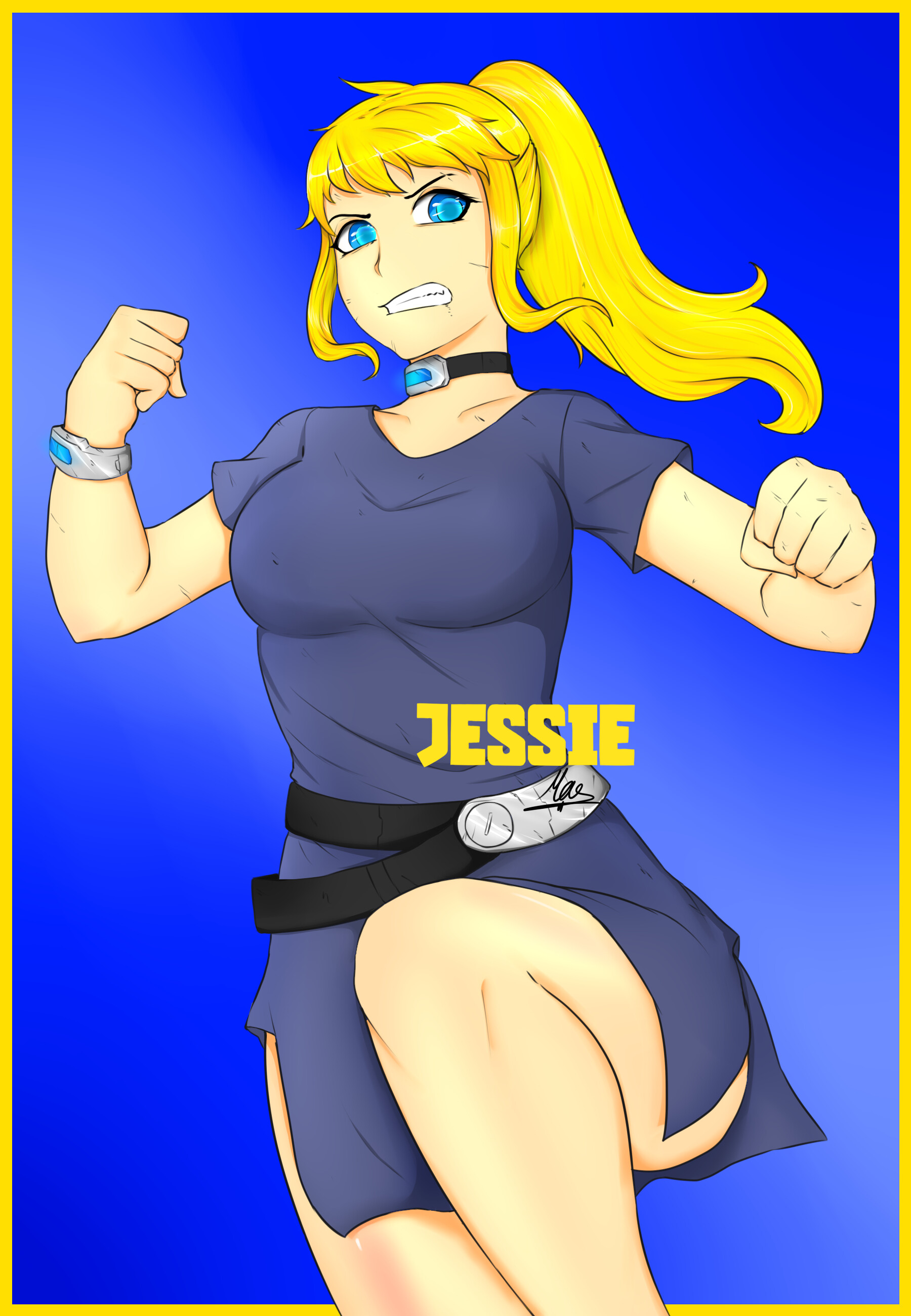 ArtStation - Jessie Fight Mode