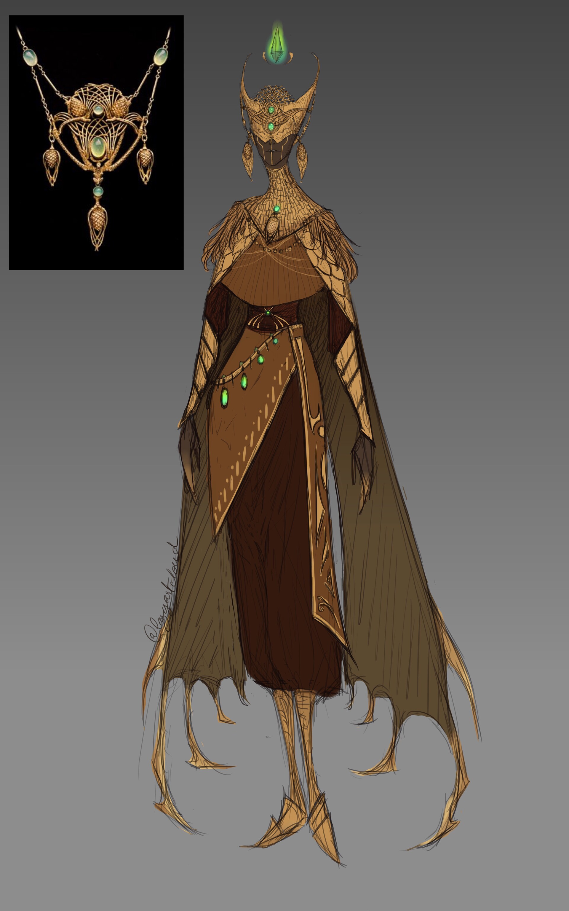 ArtStation - Character design using: Jewelry #3