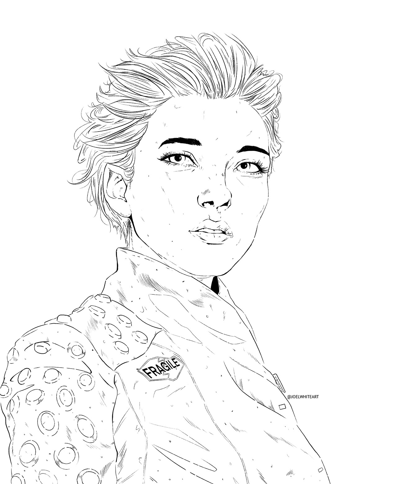 death stranding coloring pages