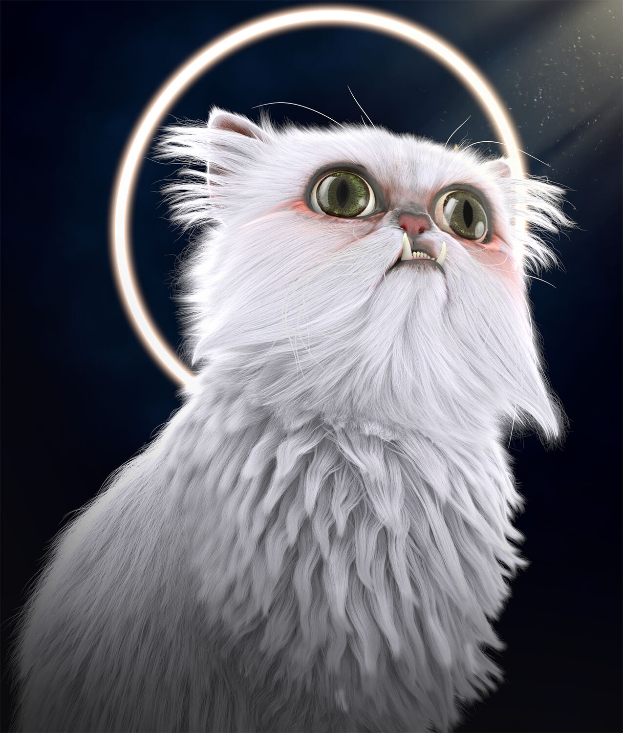 Mercedes Vorwahlner - Wilfred Warrior Cat