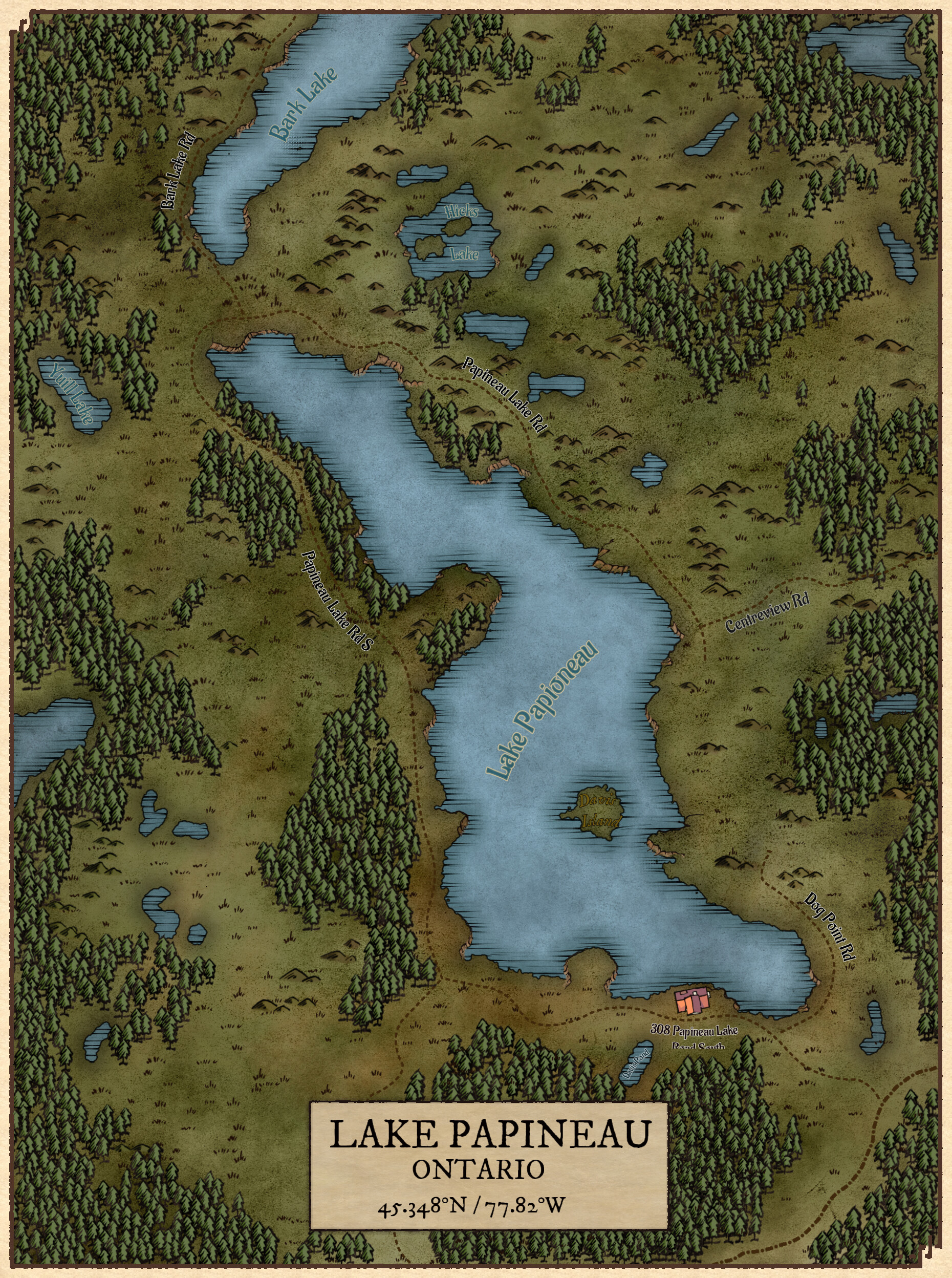 ArtStation - Lake Papineau