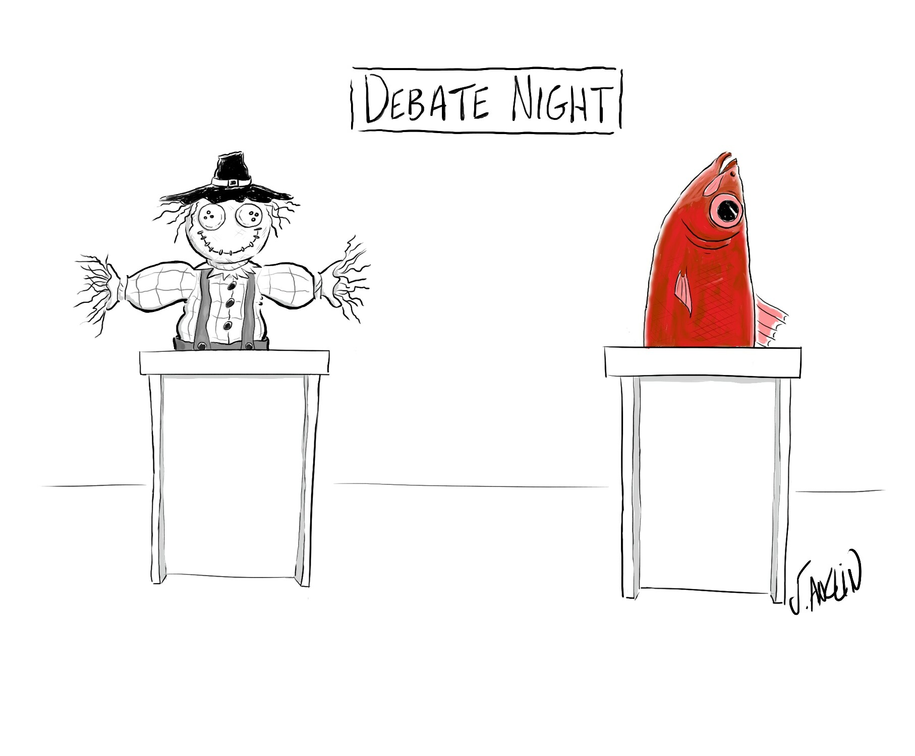 ArtStation - Debate Night