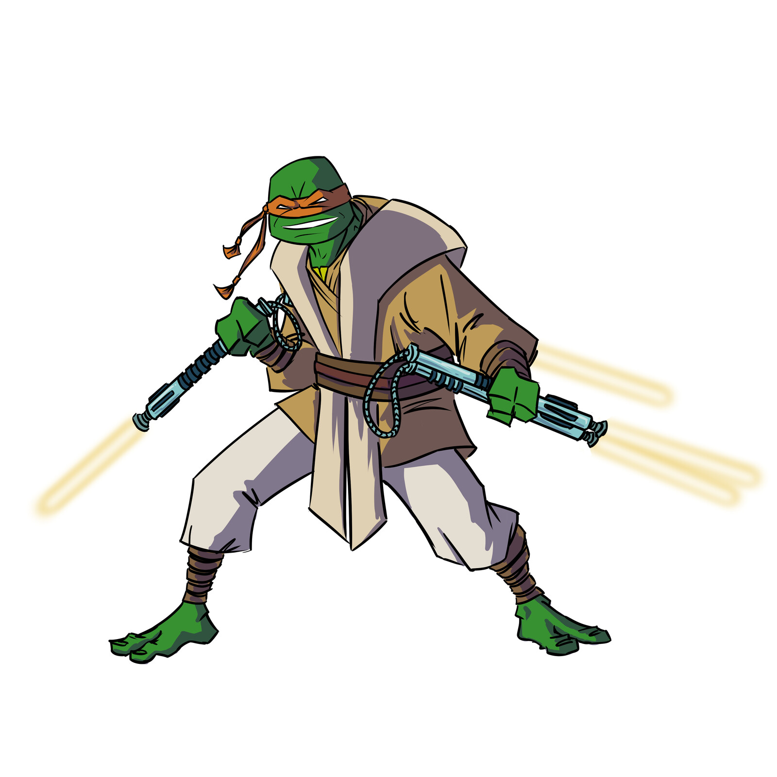 Audie Norman - Jedi Ninja Turtles