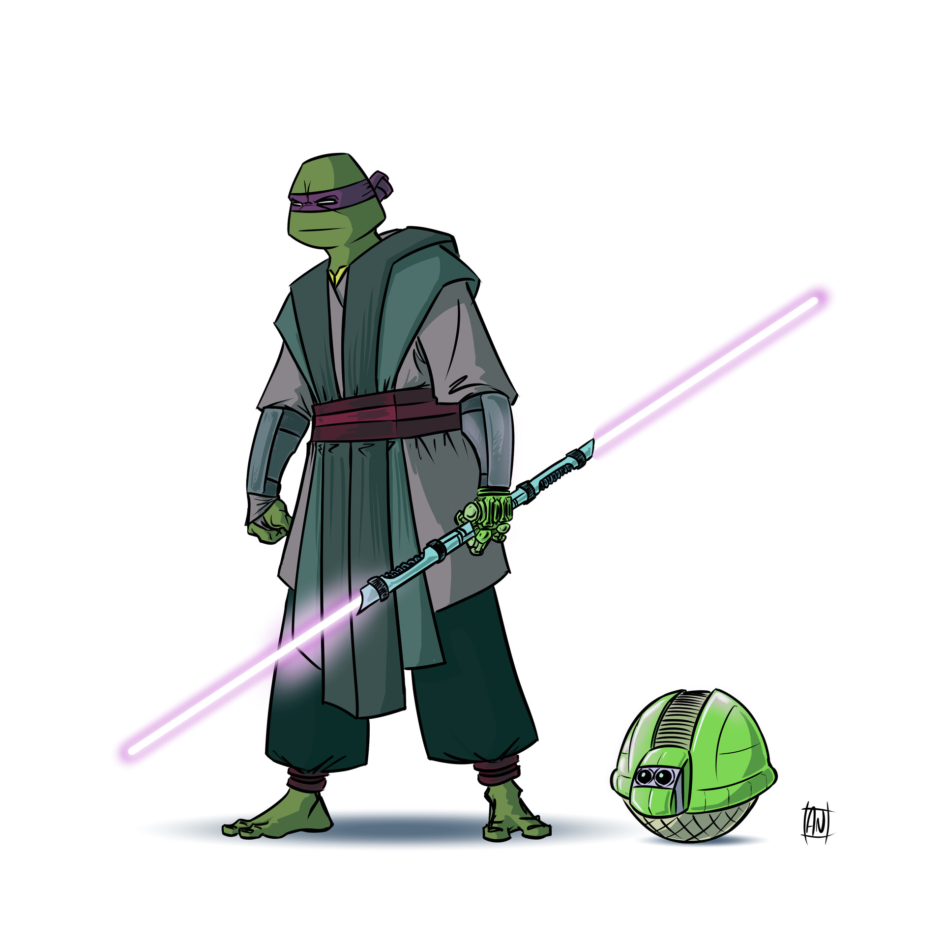 Audie Norman - Jedi Ninja Turtles