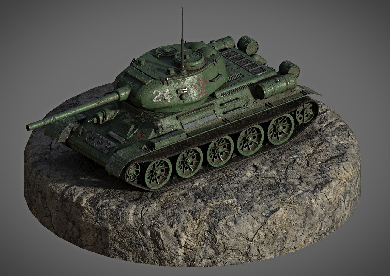 ArtStation - Tank T-34