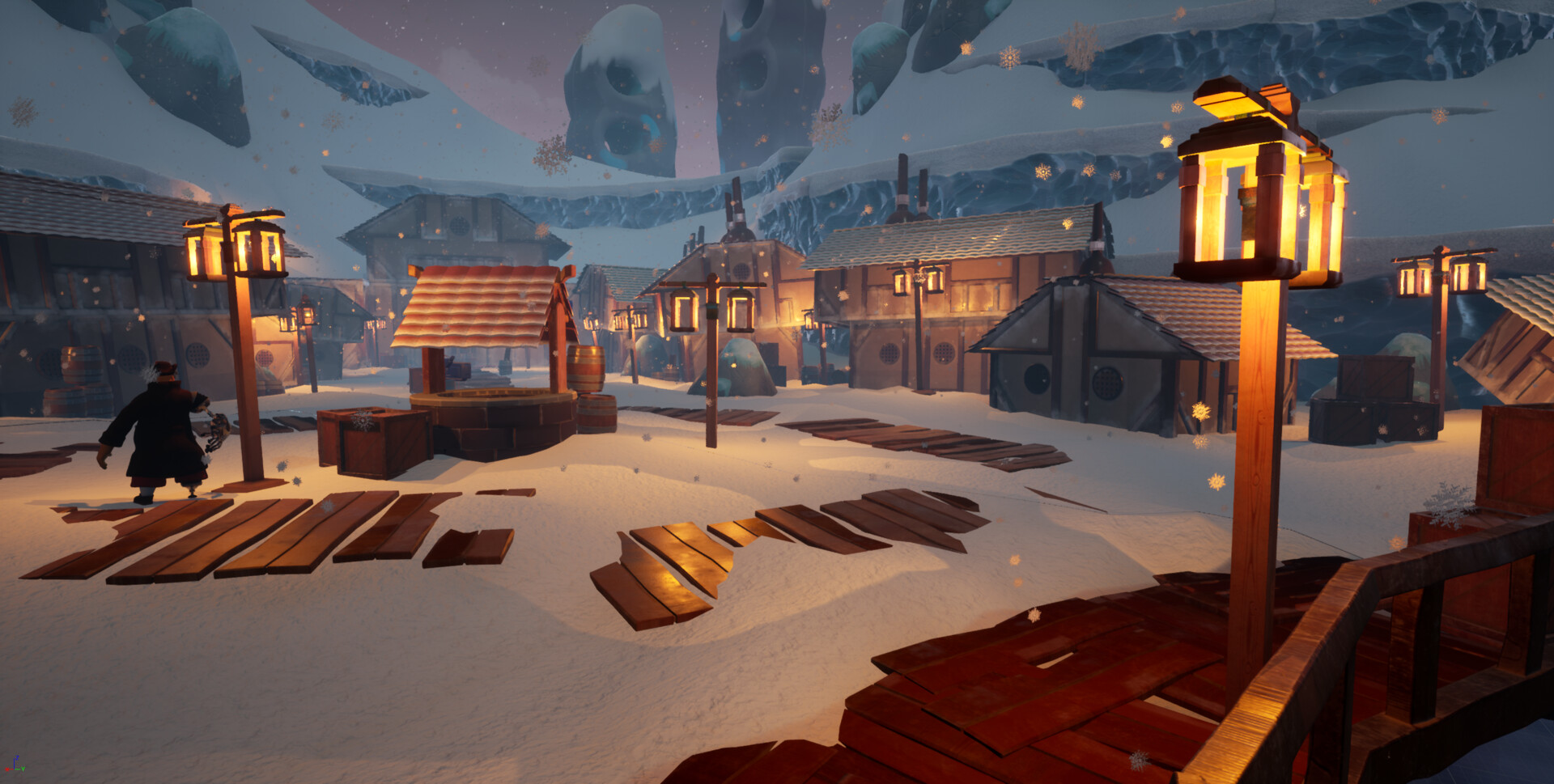 ArtStation - Snow Game Environment