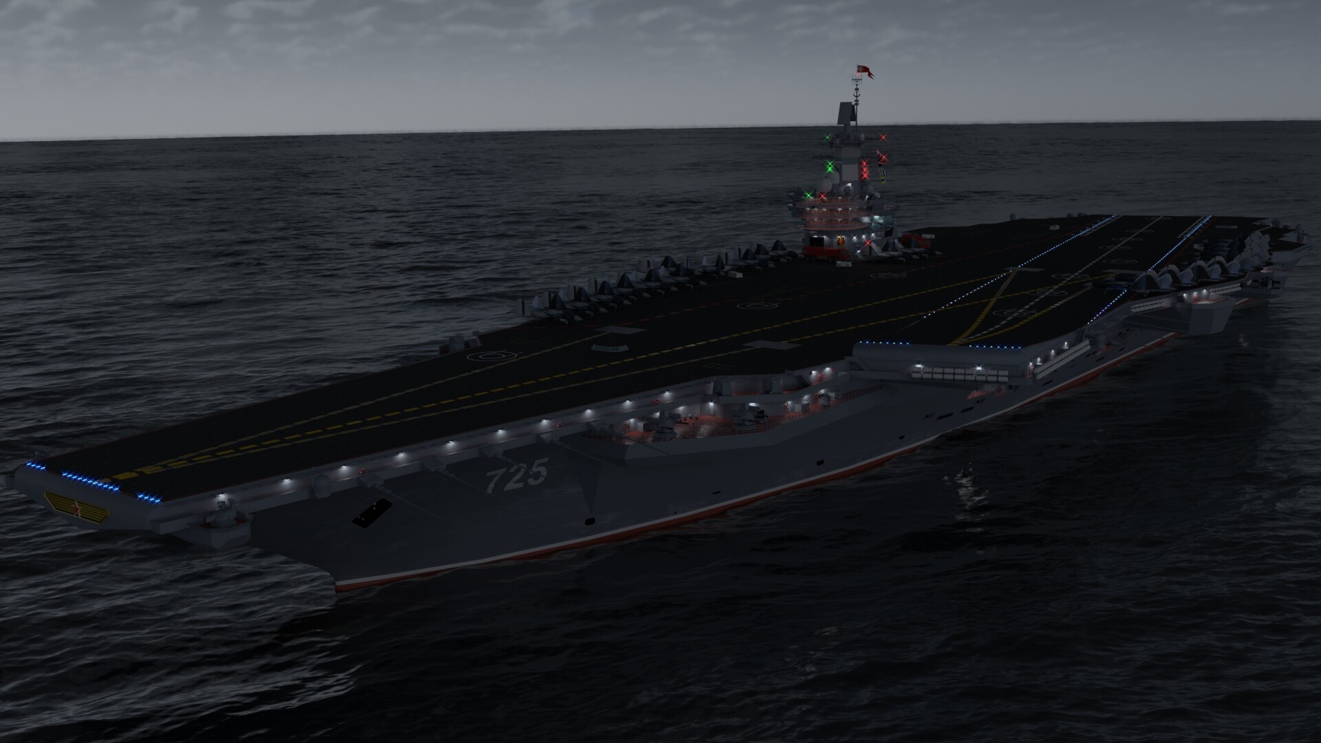 ArtStation - Typhoon Class Modern Aircraft Carrier