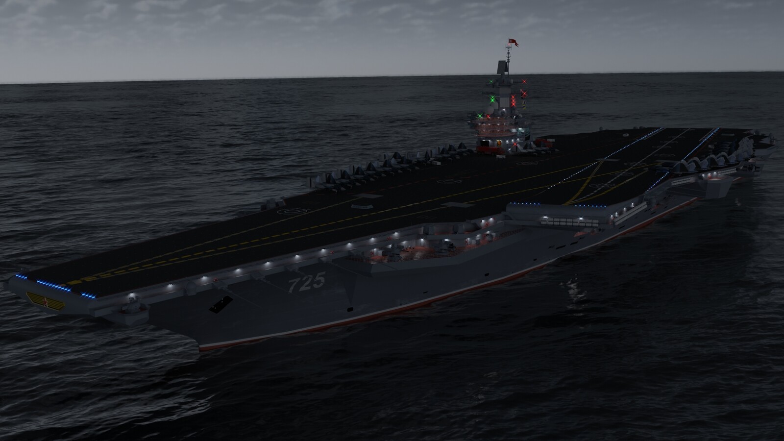 Jamison Cunningham - Typhoon Class Modern Aircraft Carrier