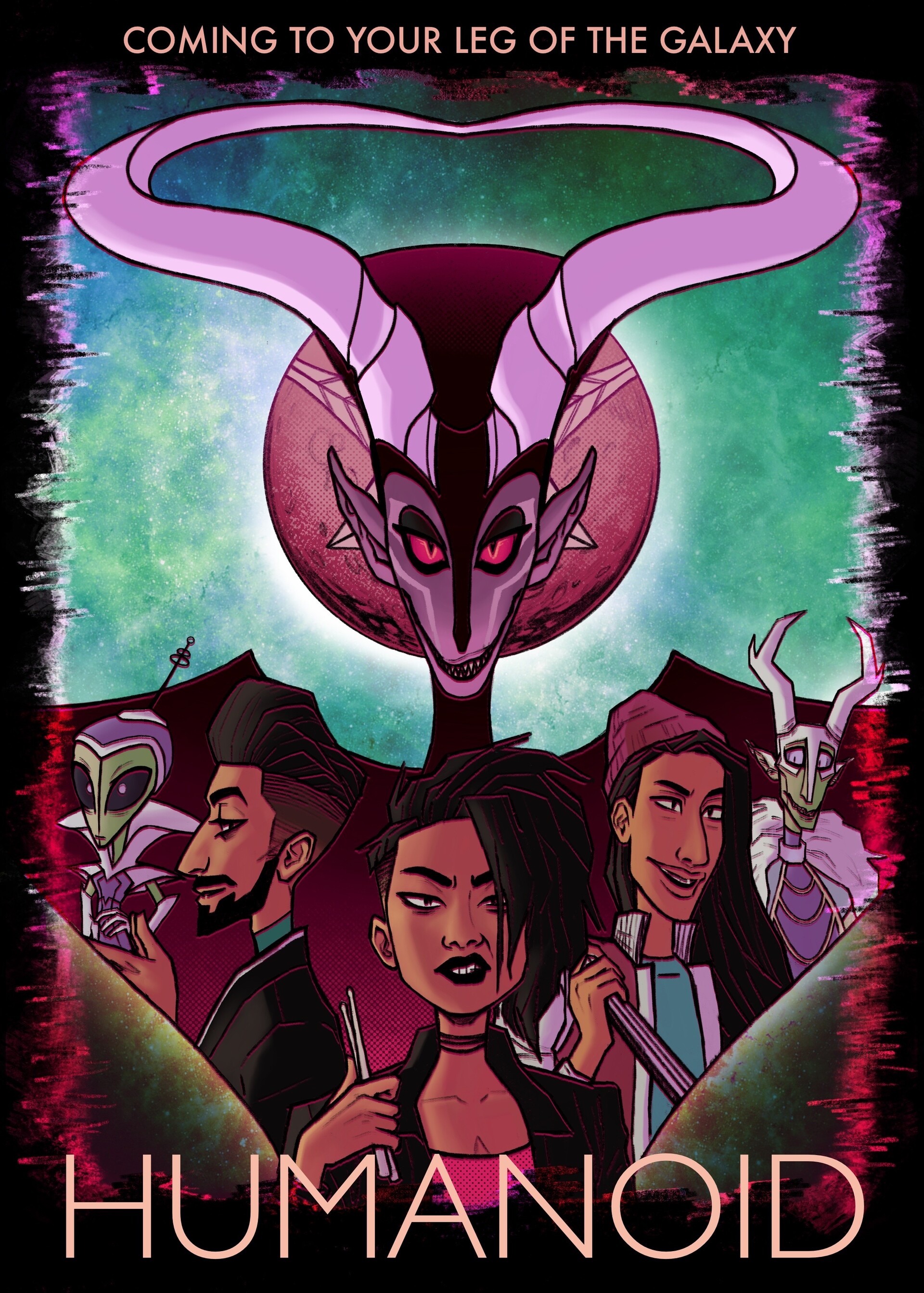 ArtStation - Poster for Humanoid