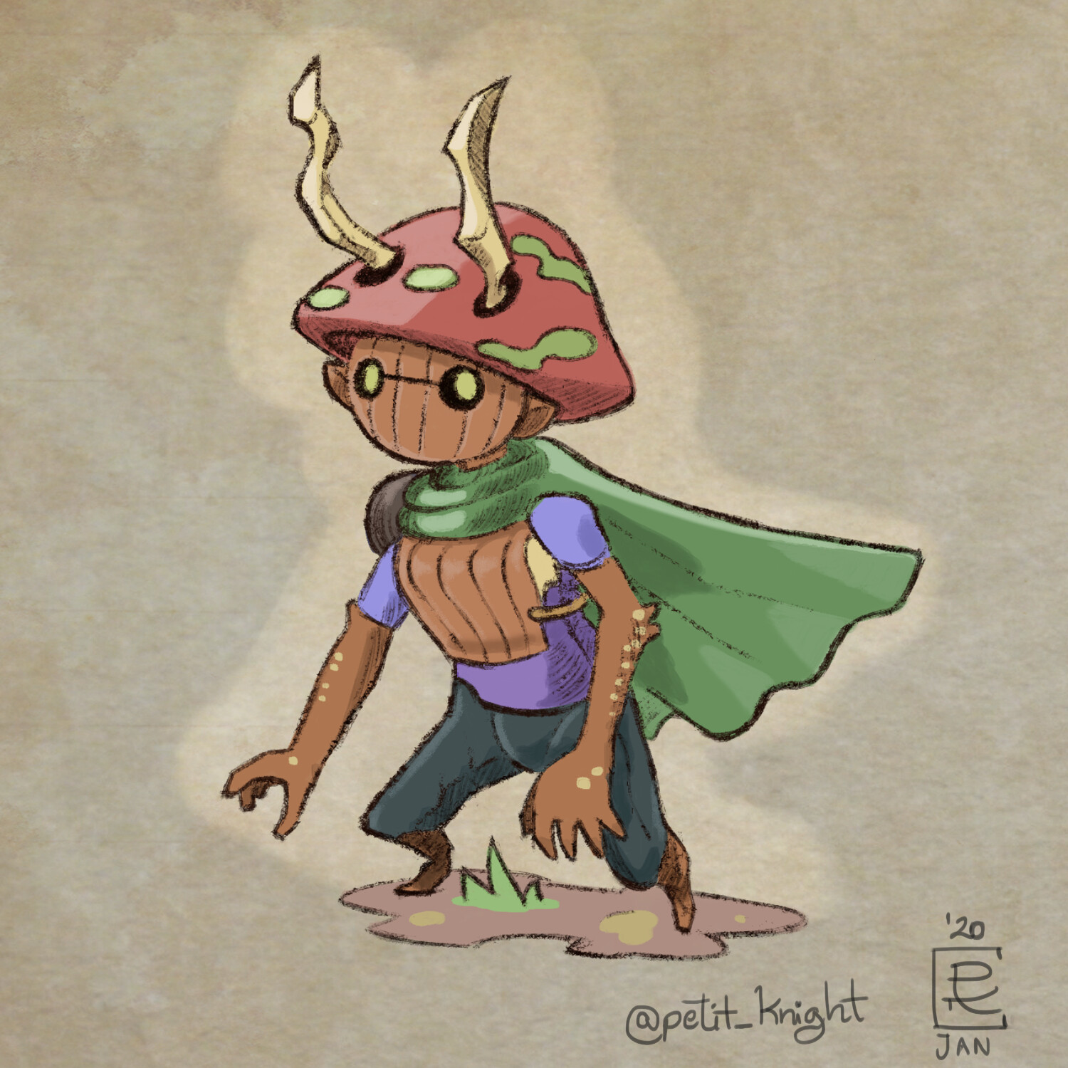 James Senecal - Woodland sprite (style practice)