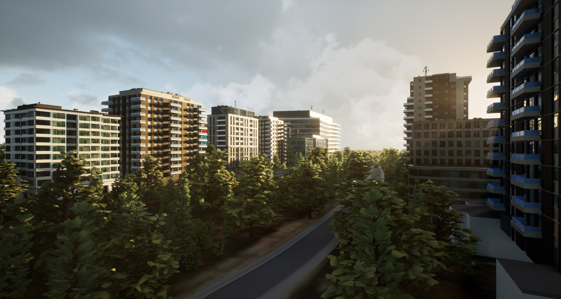 ArtStation - Real-time animation real estate simulation in UE4