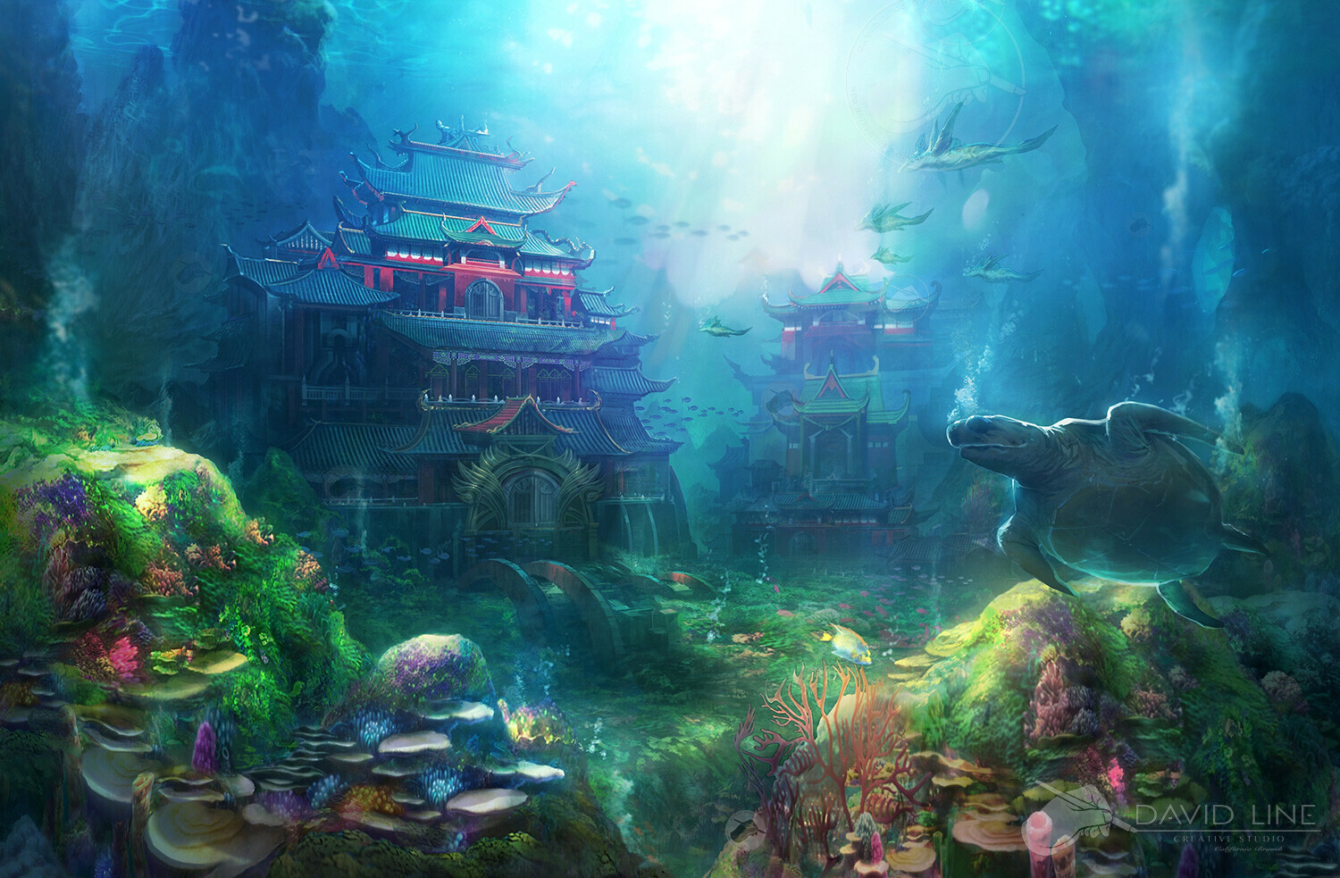 ArtStation - Deep in the sea