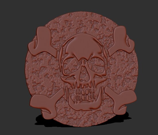 Joshua Enos - Cross bones model Prop or cnc/3dprint