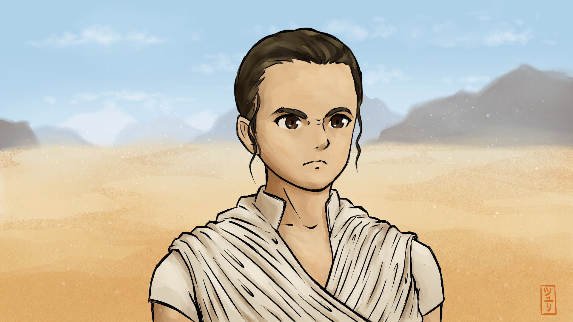 ArtStation - Rey - Star Wars 9