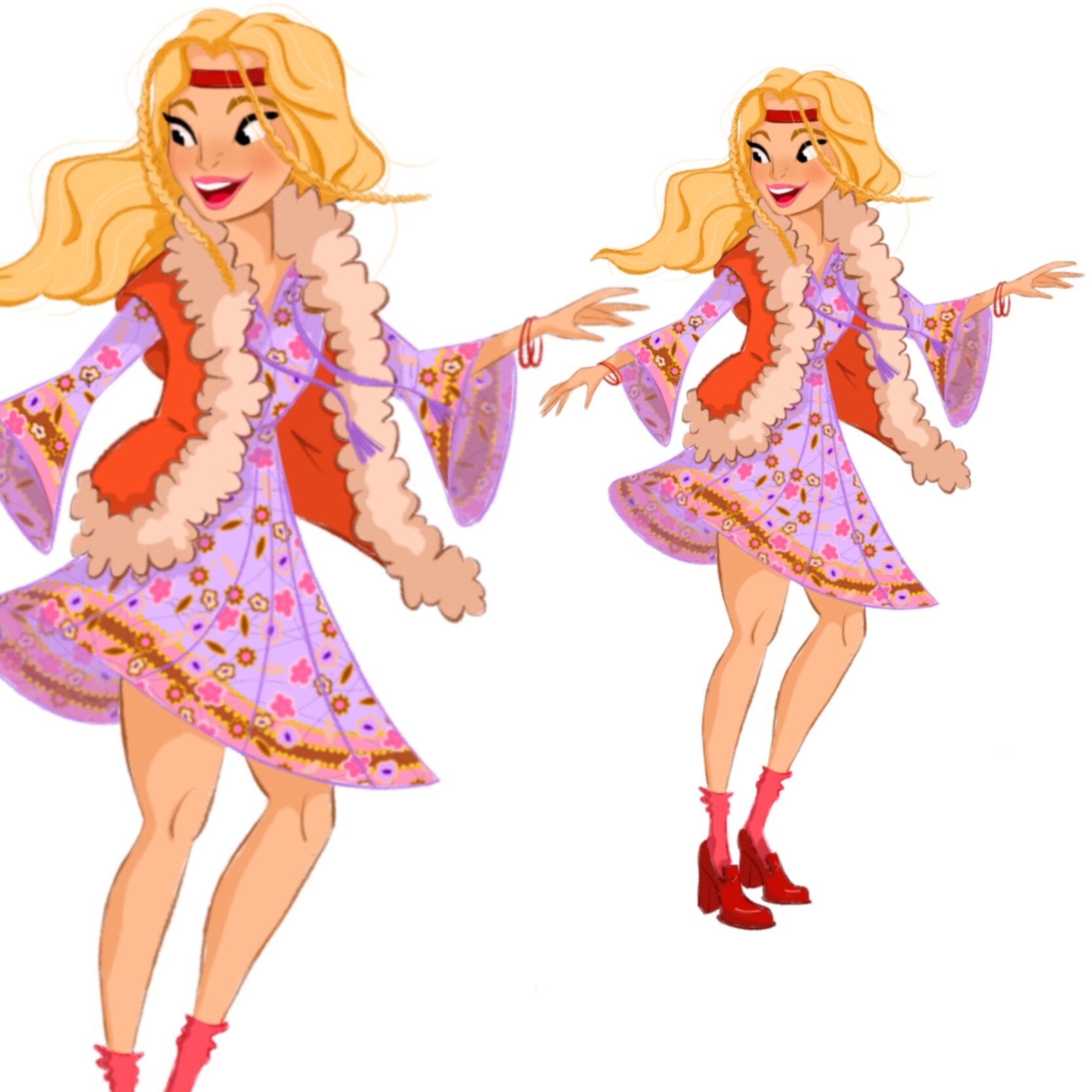 ArtStation - The 70’s! 🌈