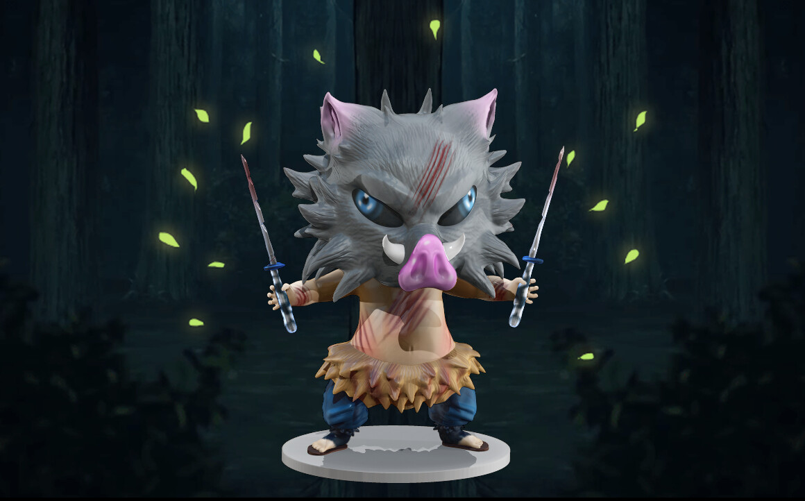 ArtStation - Baby Inosuke