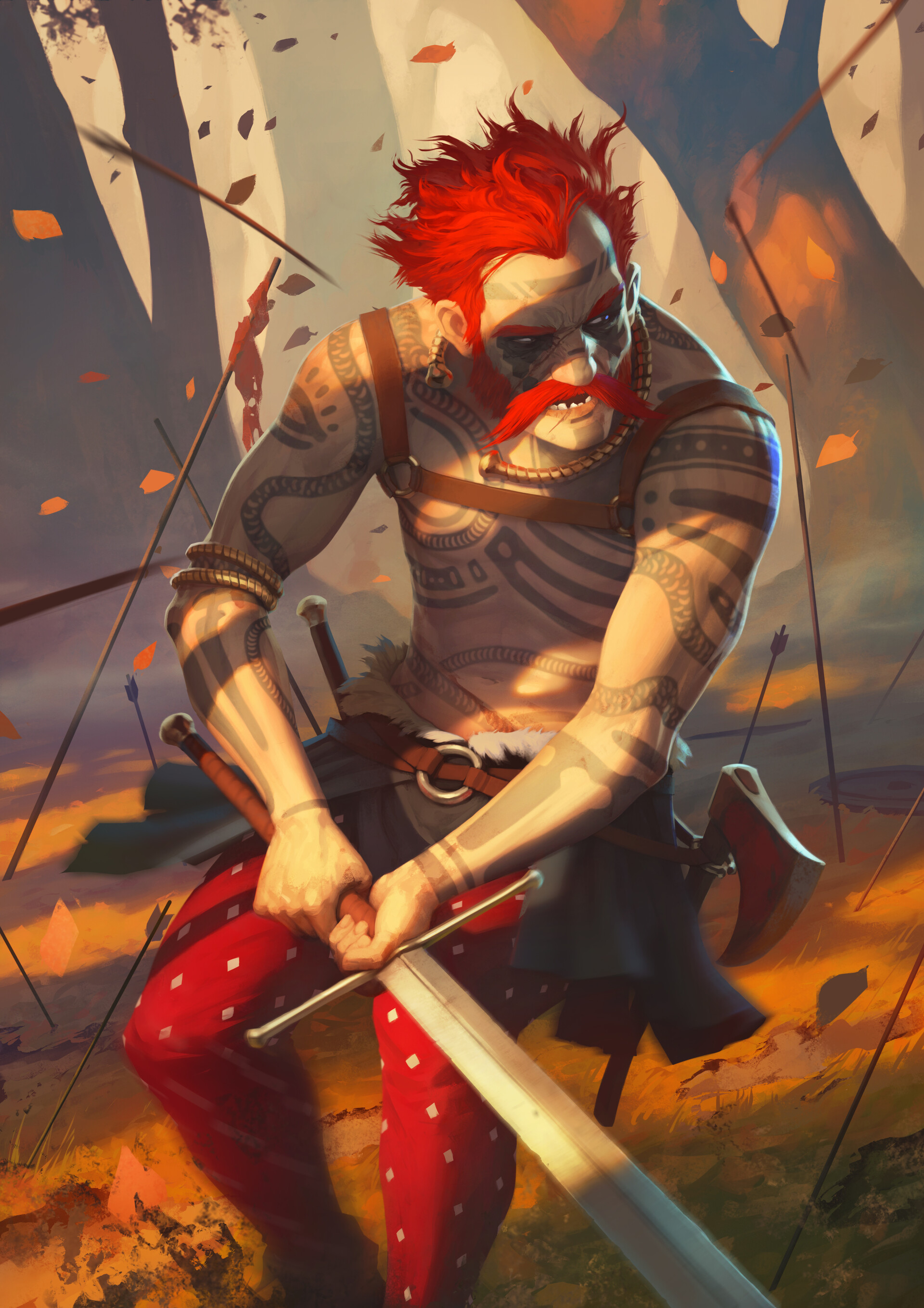 ArtStation - Ginger Fighter