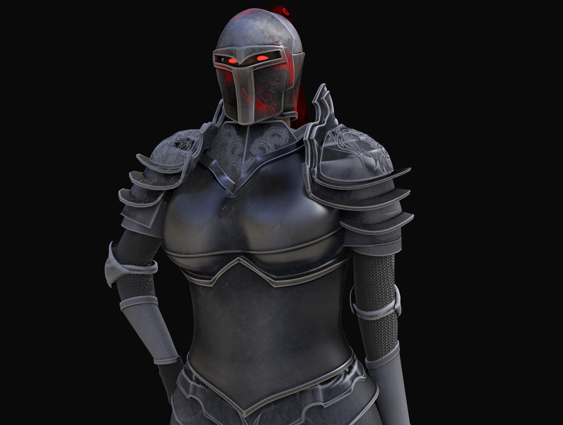 ArtStation - female knight