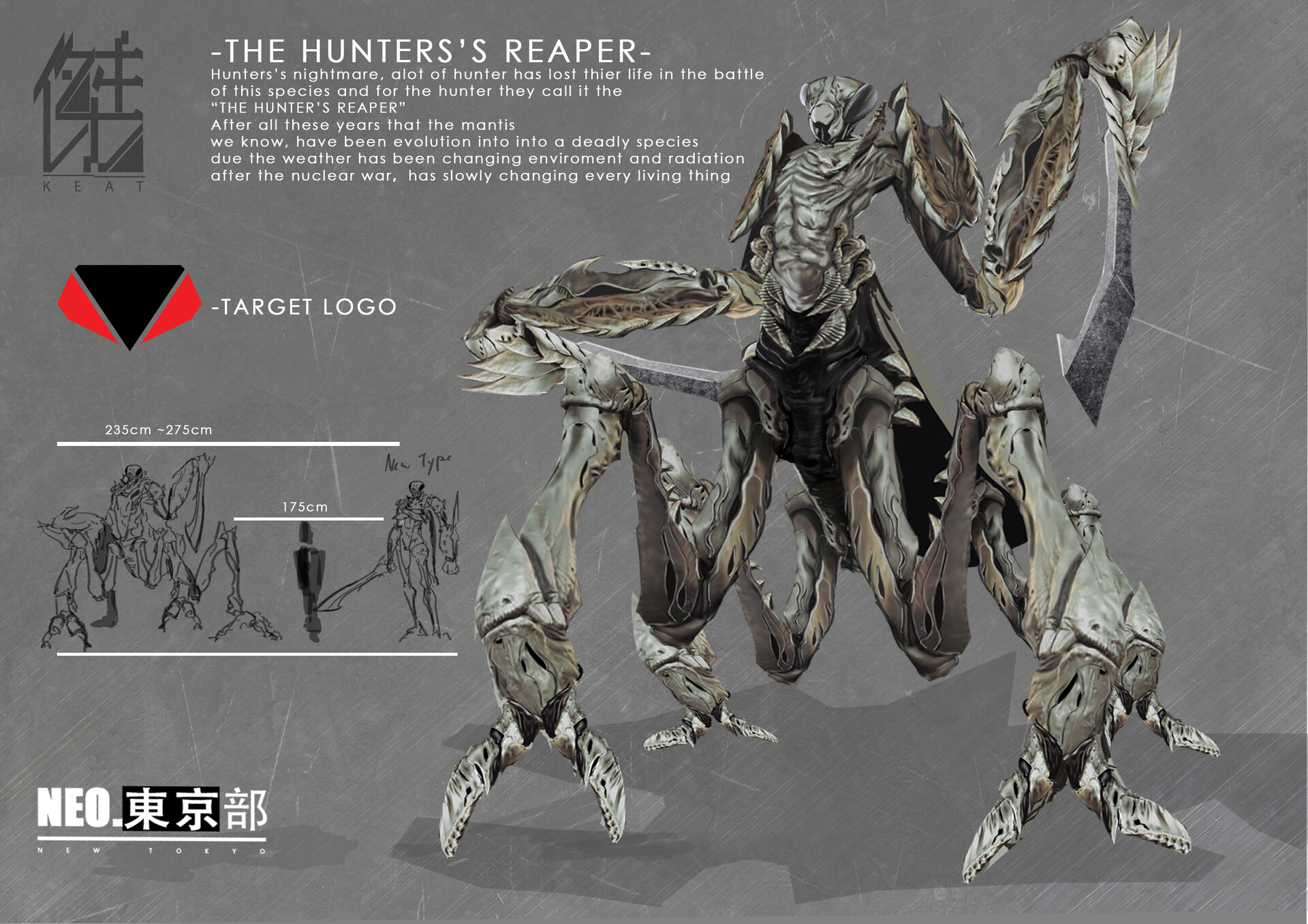 ArtStation - NEO- TOKYO CREATURE REAPER Series