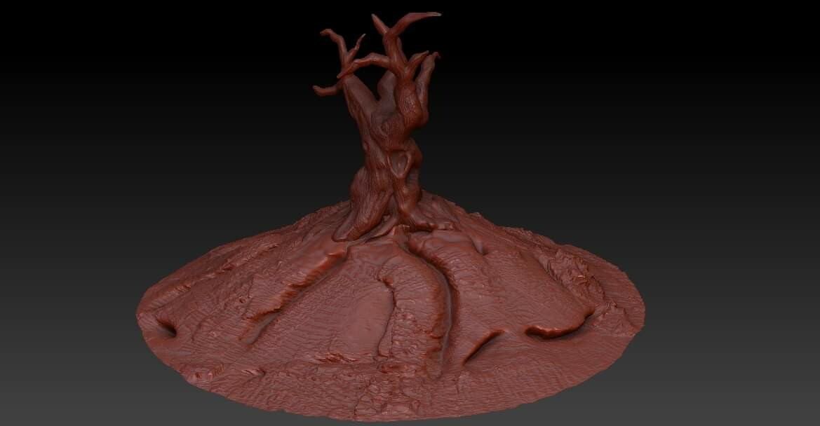 ArtStation - Cursed hill