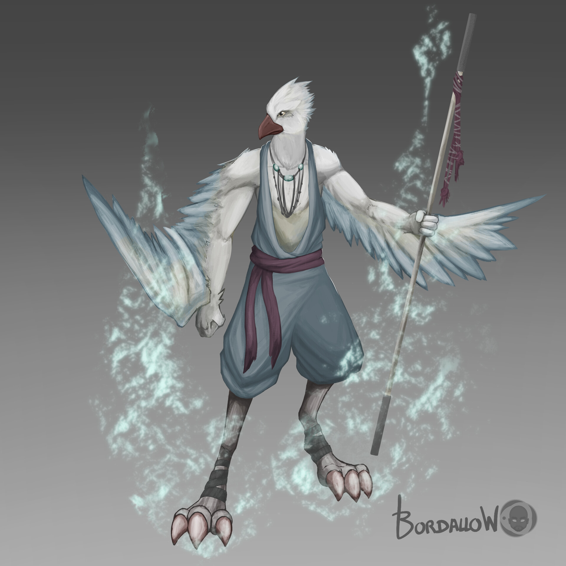 ArtStation - Bird Monk