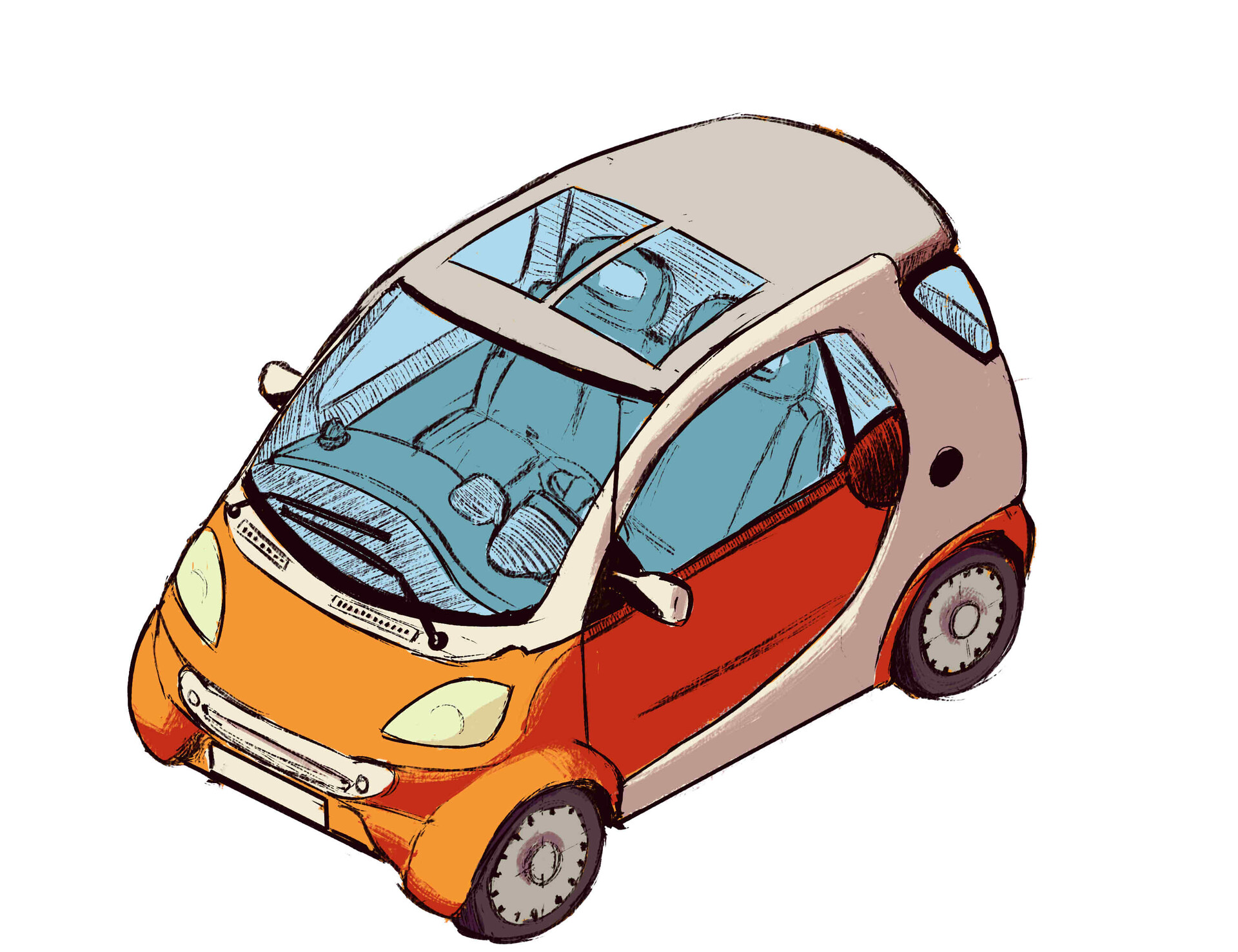 ArtStation - smart car