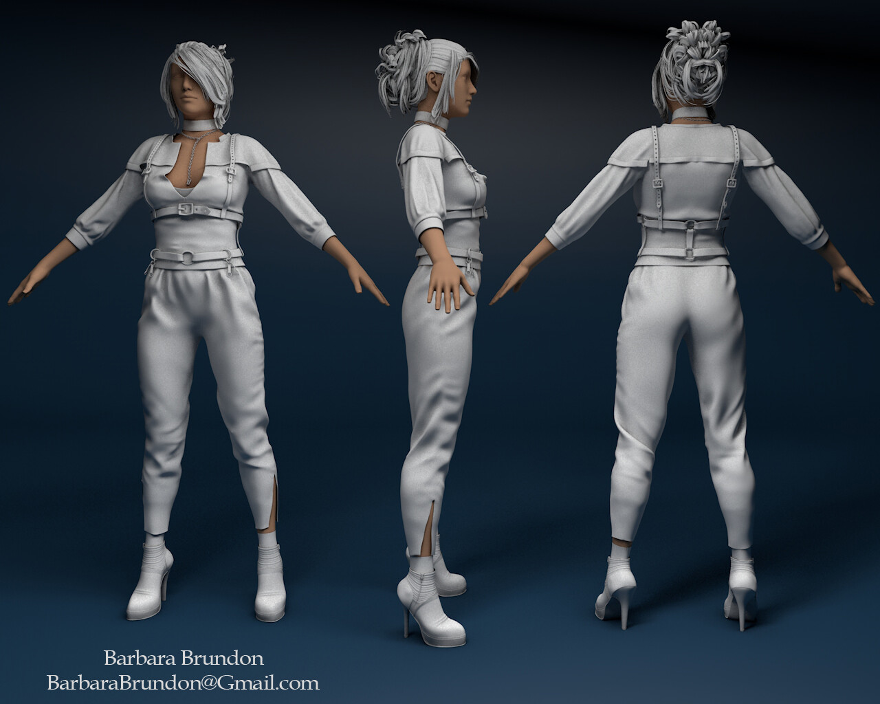 ArtStation - 3D Characters by Barbara Brundon